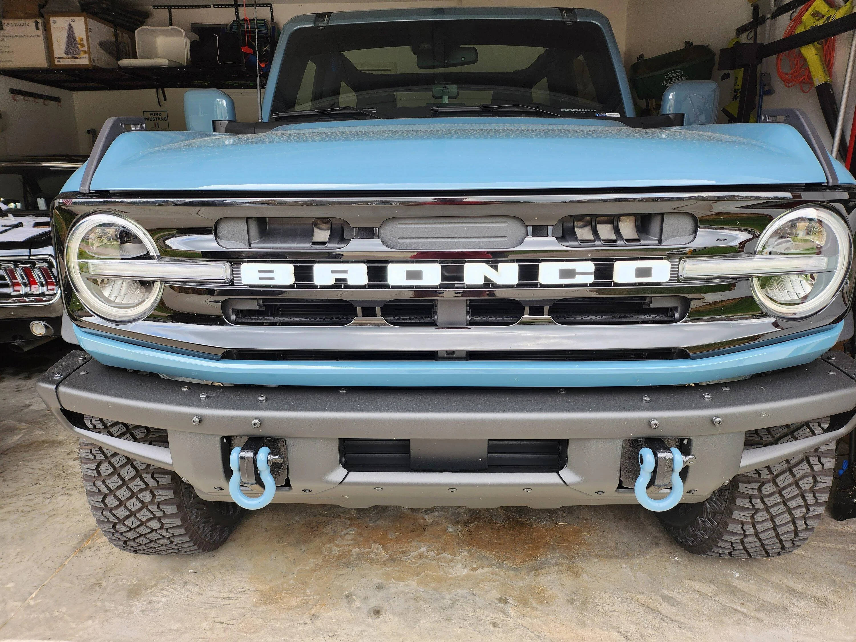 Installed: Alternative to Oracle light up Bronco letters | Bronco6G ...