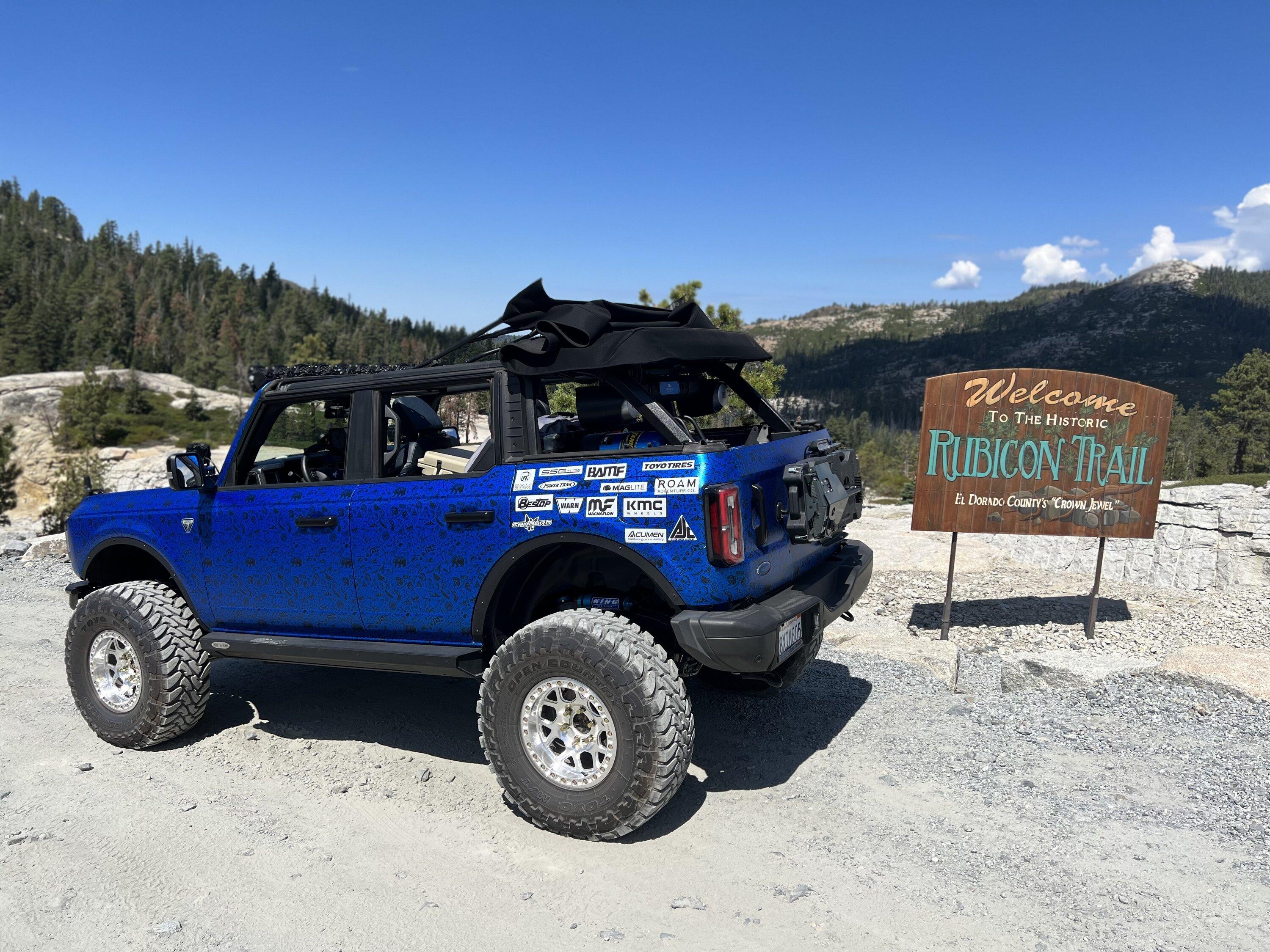 Broncos on the Rubicon Trail in NorCal | Bronco6G - 2021+ Ford Bronco ...