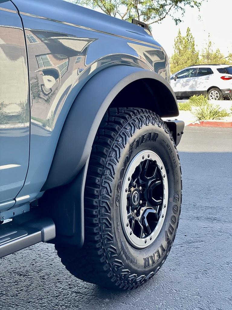 Installed New MUD Flaps | Bronco6G - 2021+ Ford Bronco & Bronco Raptor ...