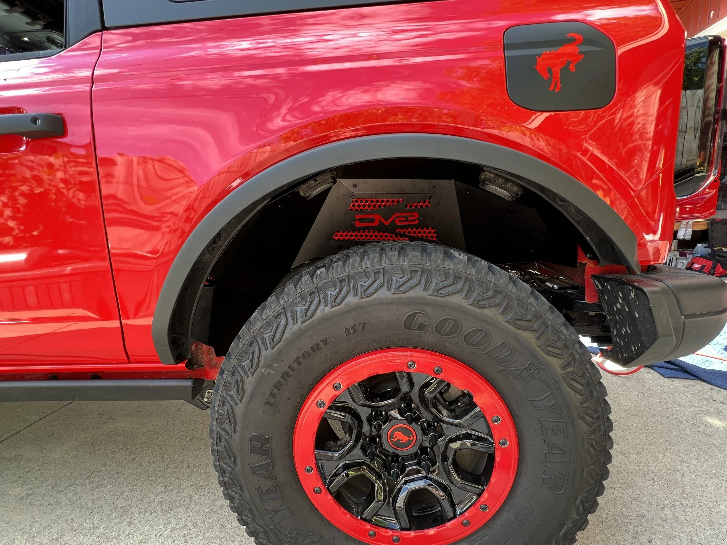 DV8 aluminum inner fender liner review | Bronco6G - 2021+ Ford Bronco ...