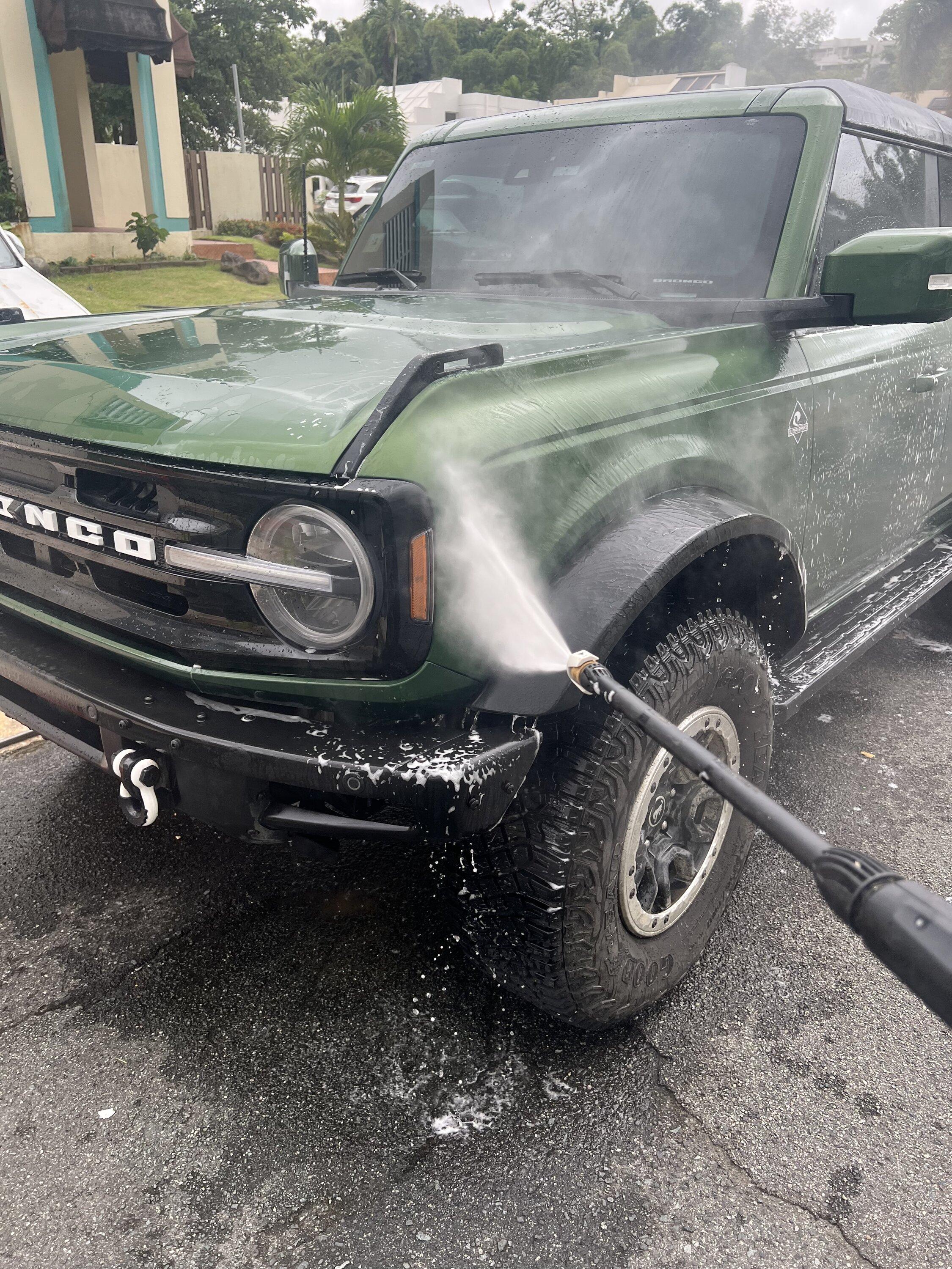 First wash just before hurricane Fiona hits Puerto Rico | Bronco6G ...