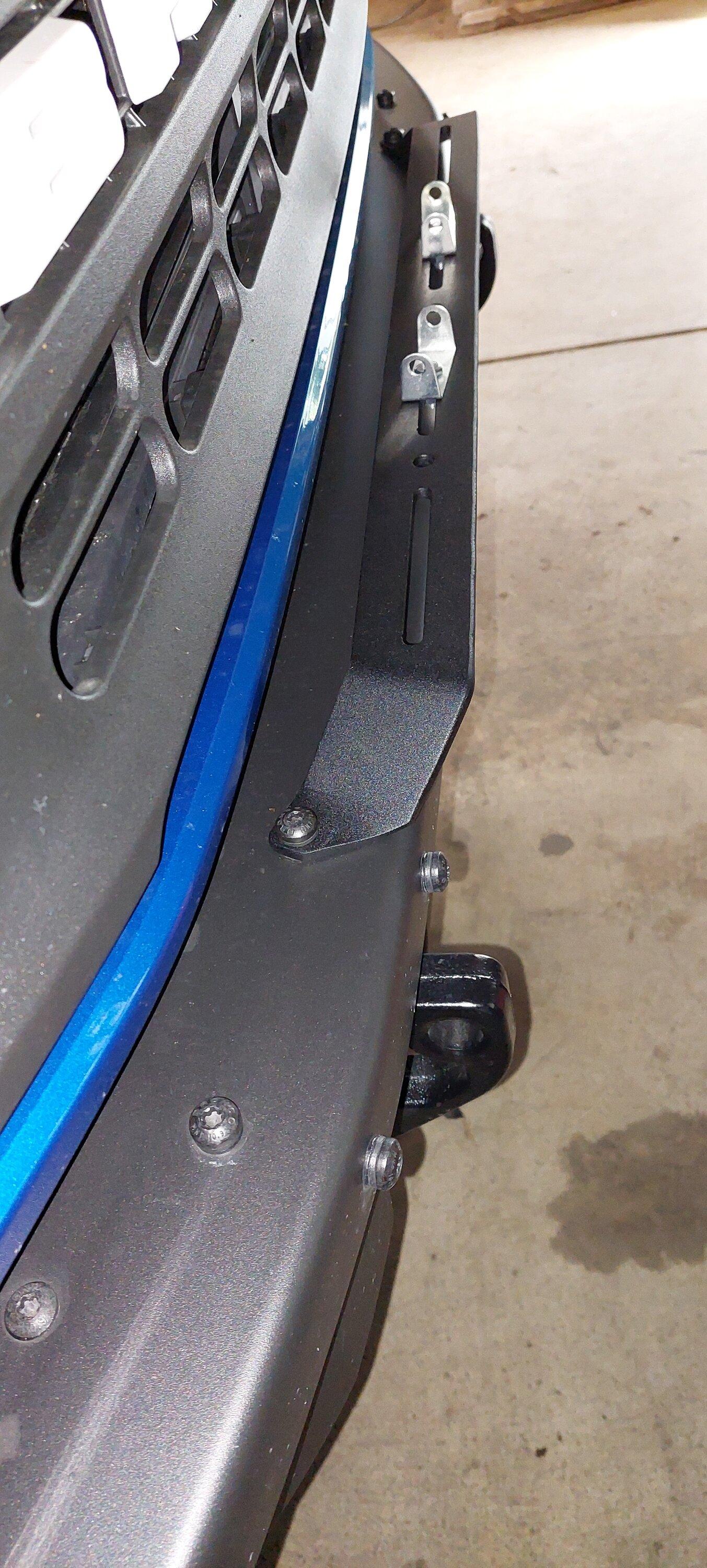 TCB MODULAR BUMPER LIGHT BAR BRACKET review/pics | Bronco6G - 2021 ...