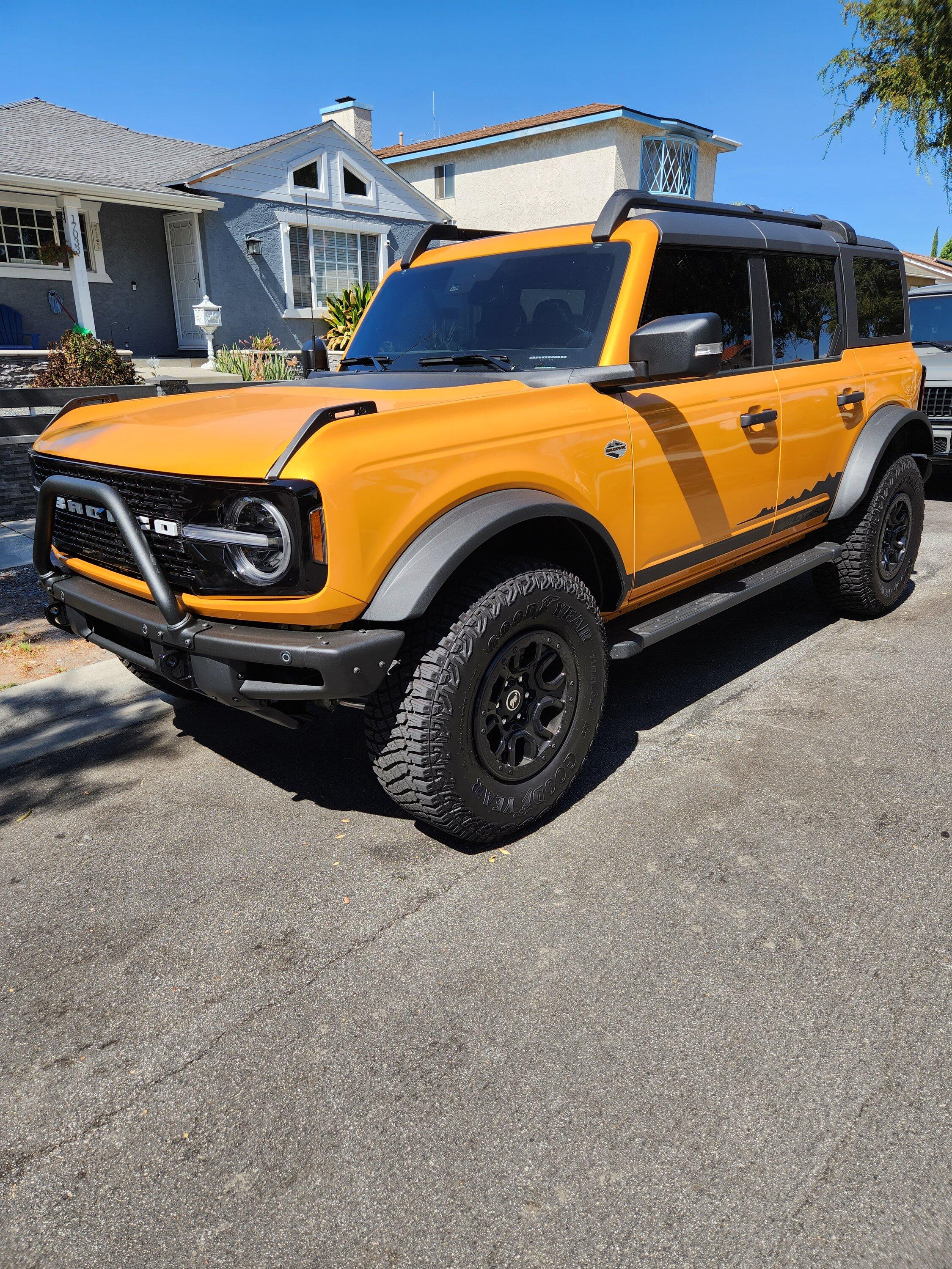 California - 2022 Bronco WildTrak with SAS $70k | Bronco6G - 2021+ Ford ...