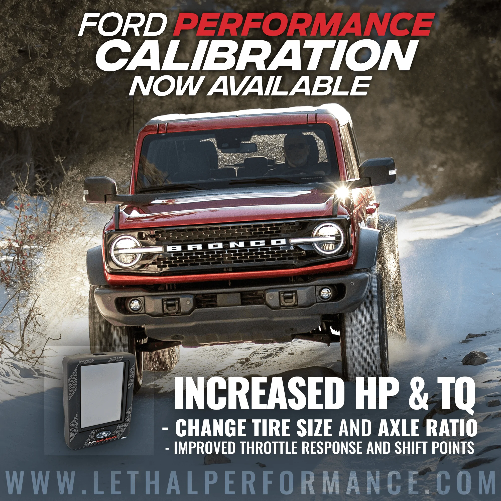 Ford Performance Calibration Tune for 2.7L Bronco's AVAILABLE NOW ...