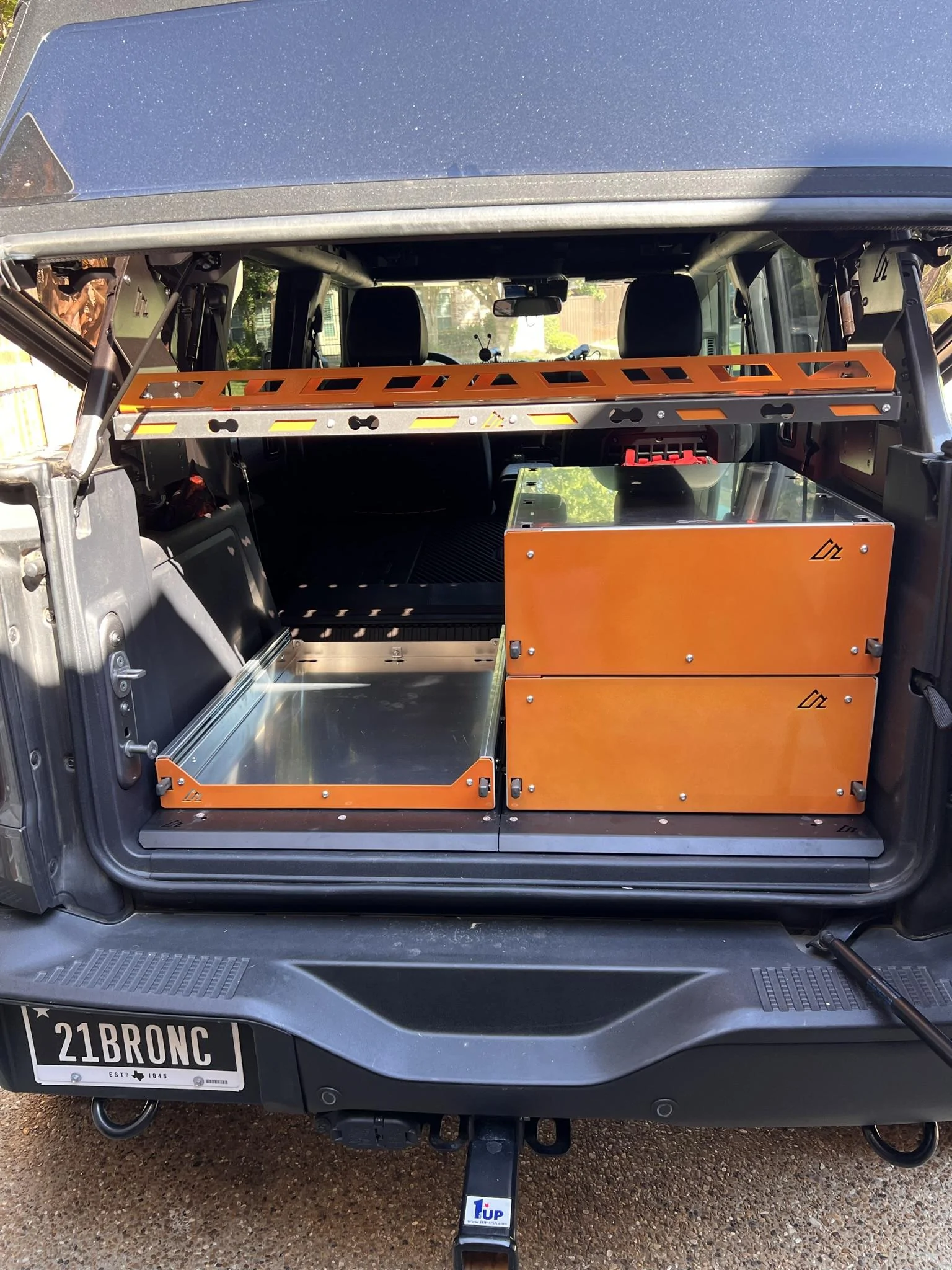 American Adventure Labs M.A.S.S. Cargo Shelf, Drawers and Fridge Pull ...