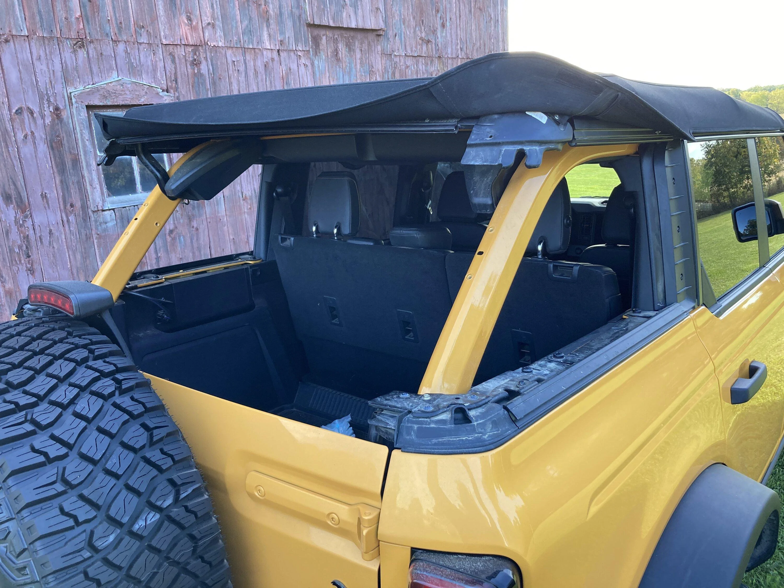Removing Bestop 4 door Trektop for seasonal storage - complete DIY how ...
