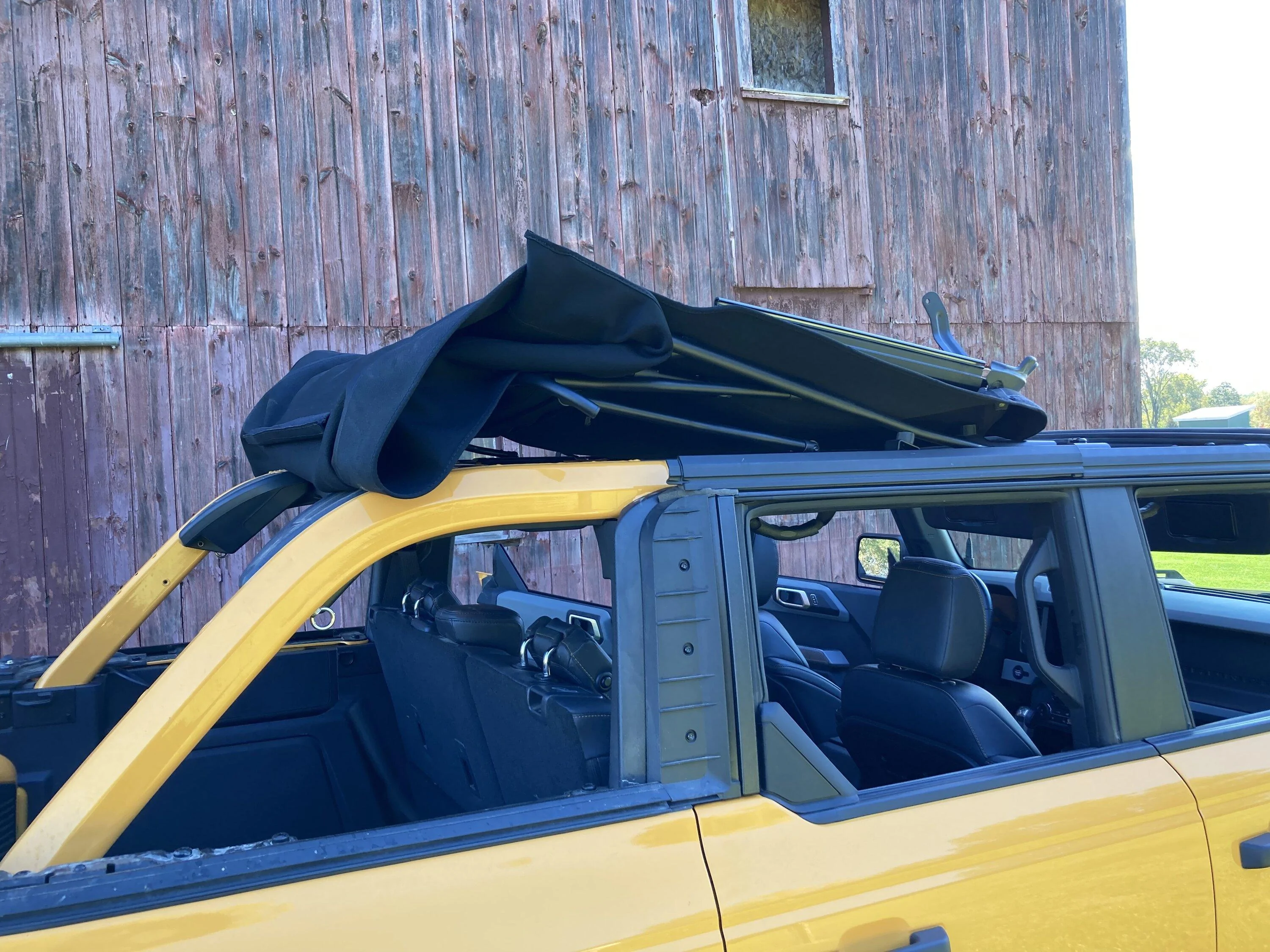 Removing Bestop 4 door Trektop for seasonal storage - complete DIY how ...