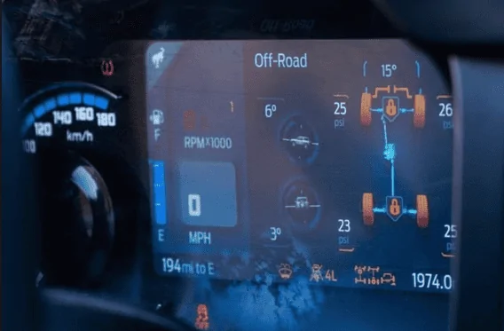 Instrument Cluster Display - Manual Big Bend | Bronco6G - 2021+ Ford ...