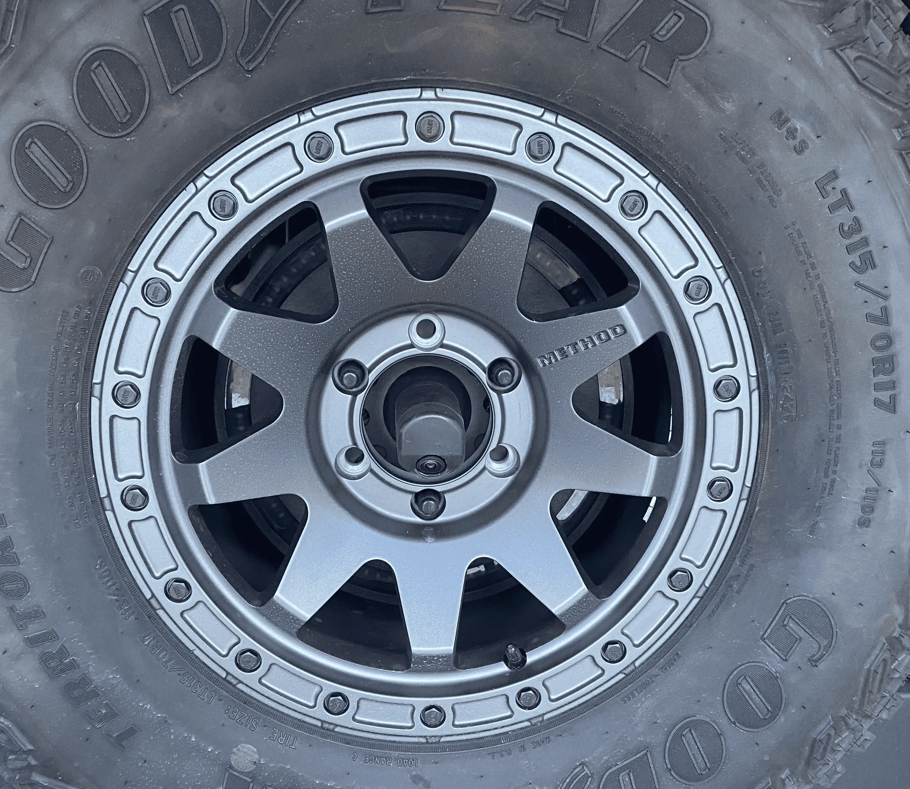 Colorado - Price Dropped 5 Method 317 Titanium Rims for Sale | Bronco6G ...