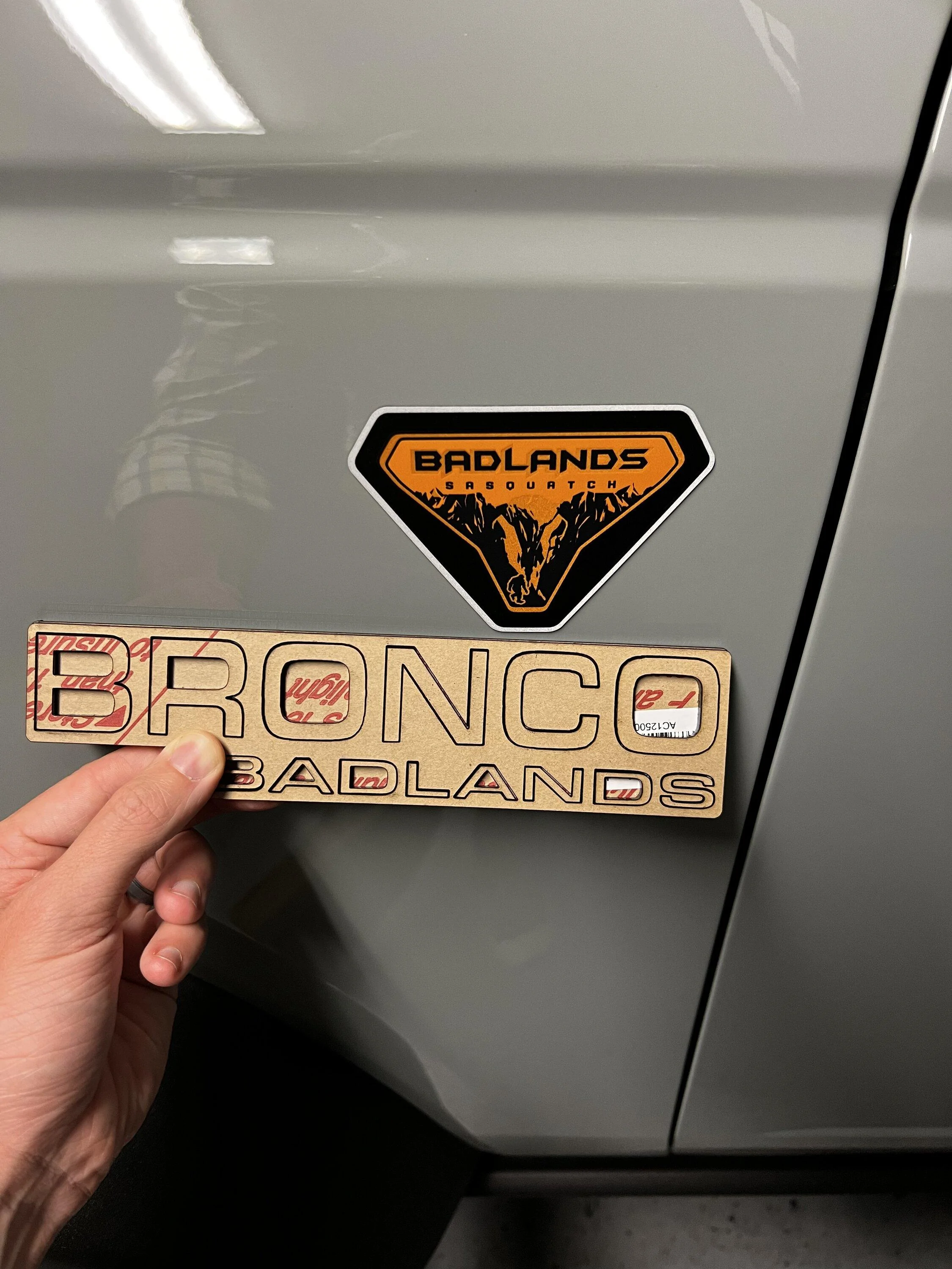 Custom "BRONCO BADLANDS" Badges - '90s Old Body Style by No Shame ...