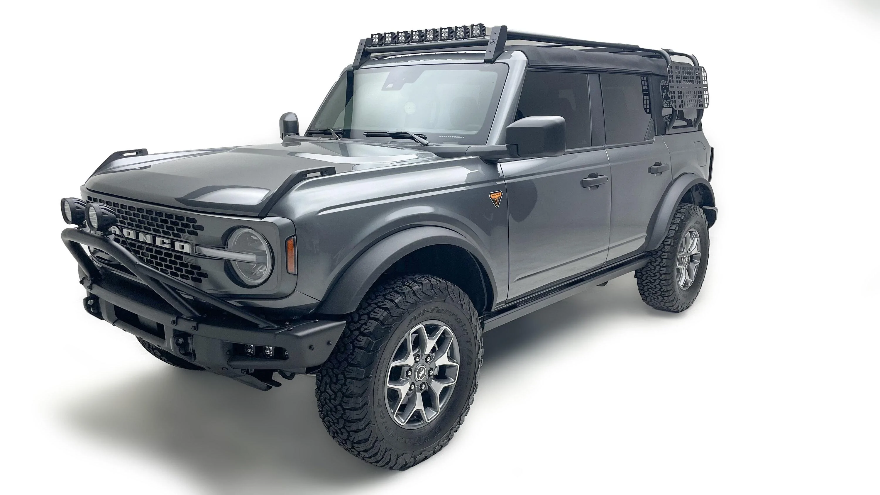 New Soft Top Rack for 4-Door Model Broncos by ZROADZ Off-Road Products ...