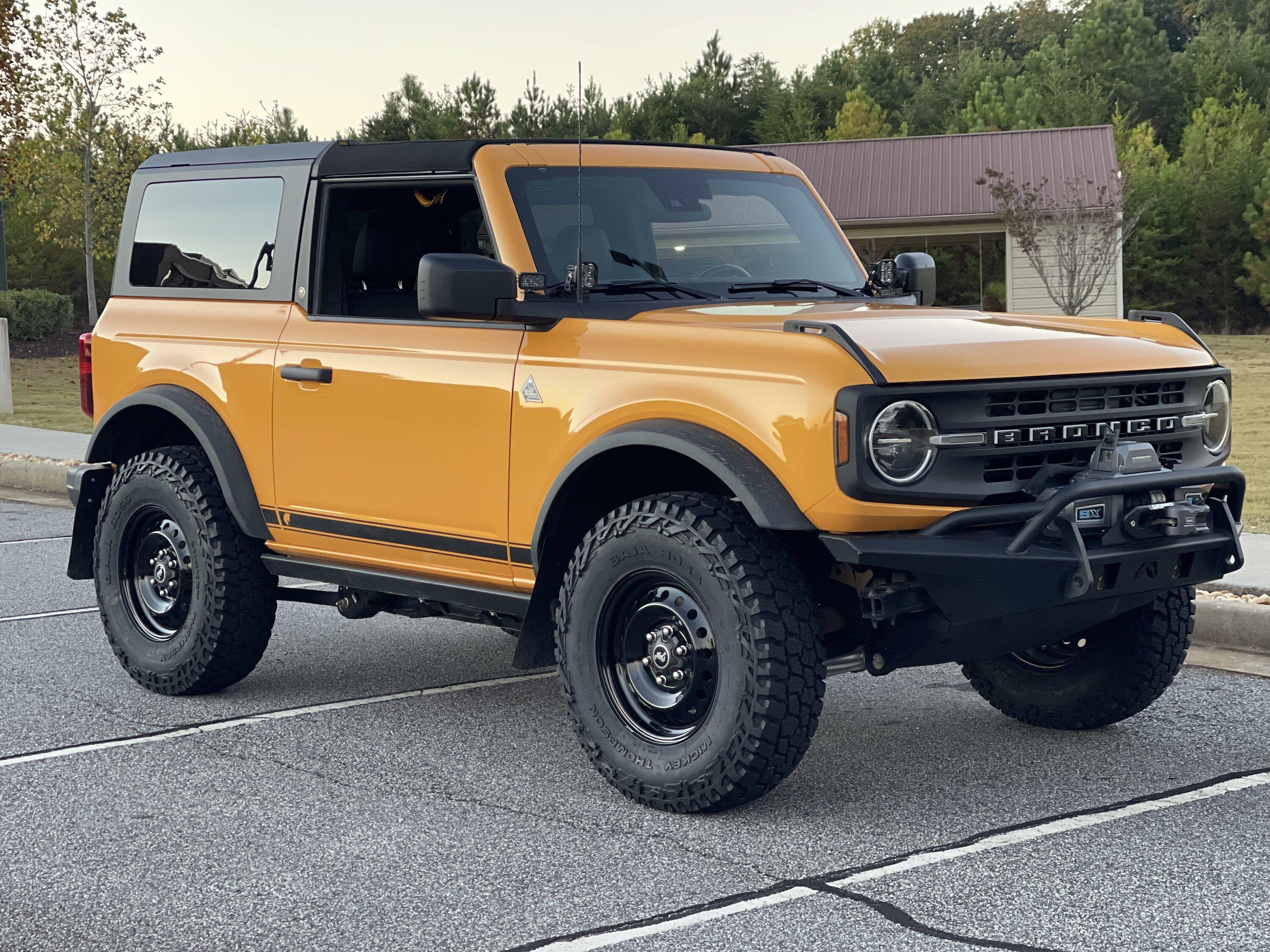 Will Mickey Thompson 255/85/R17s tires fit on stock Big Bend wheels ...