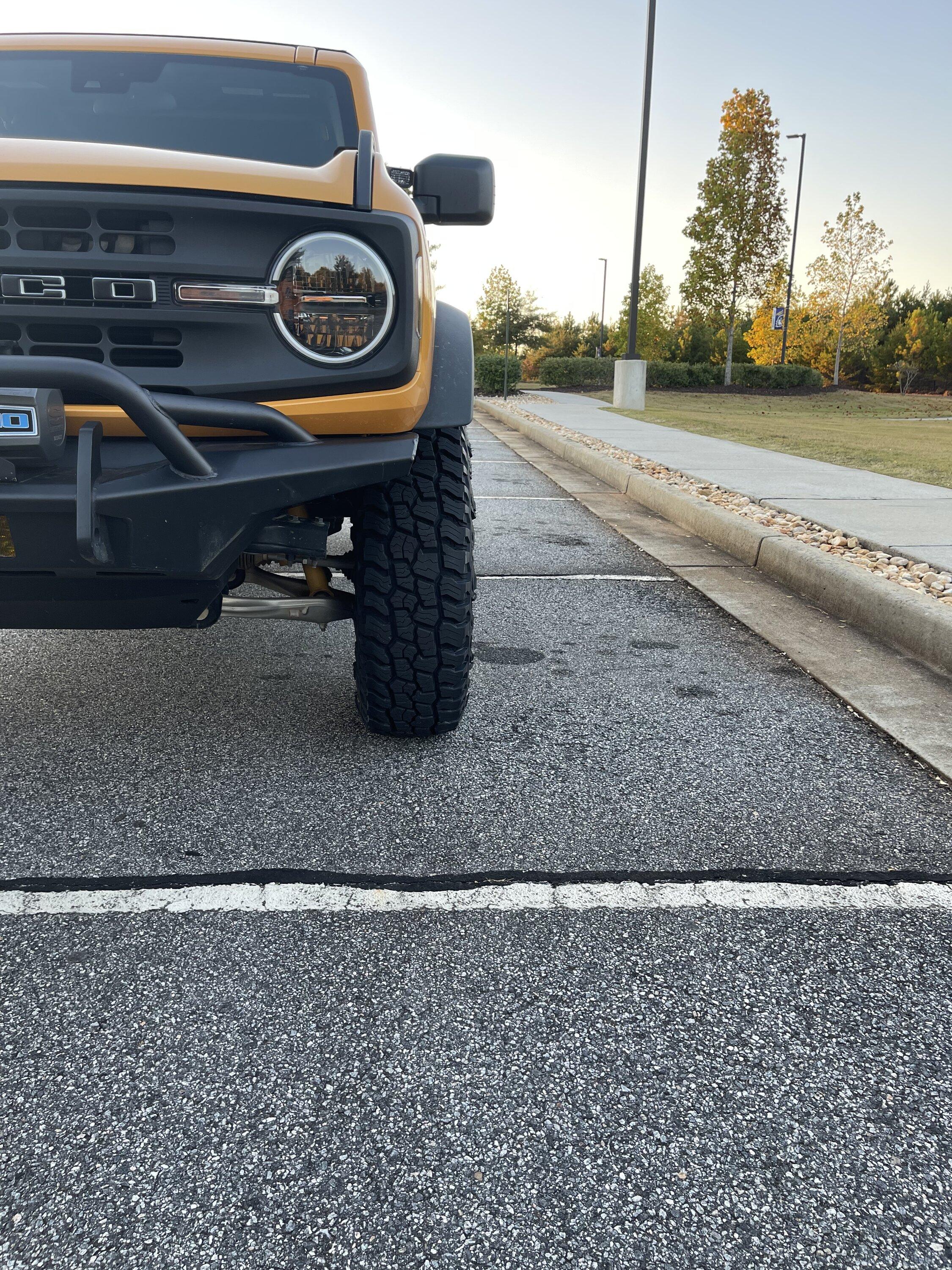 Will Mickey Thompson 255/85/R17s tires fit on stock Big Bend wheels ...