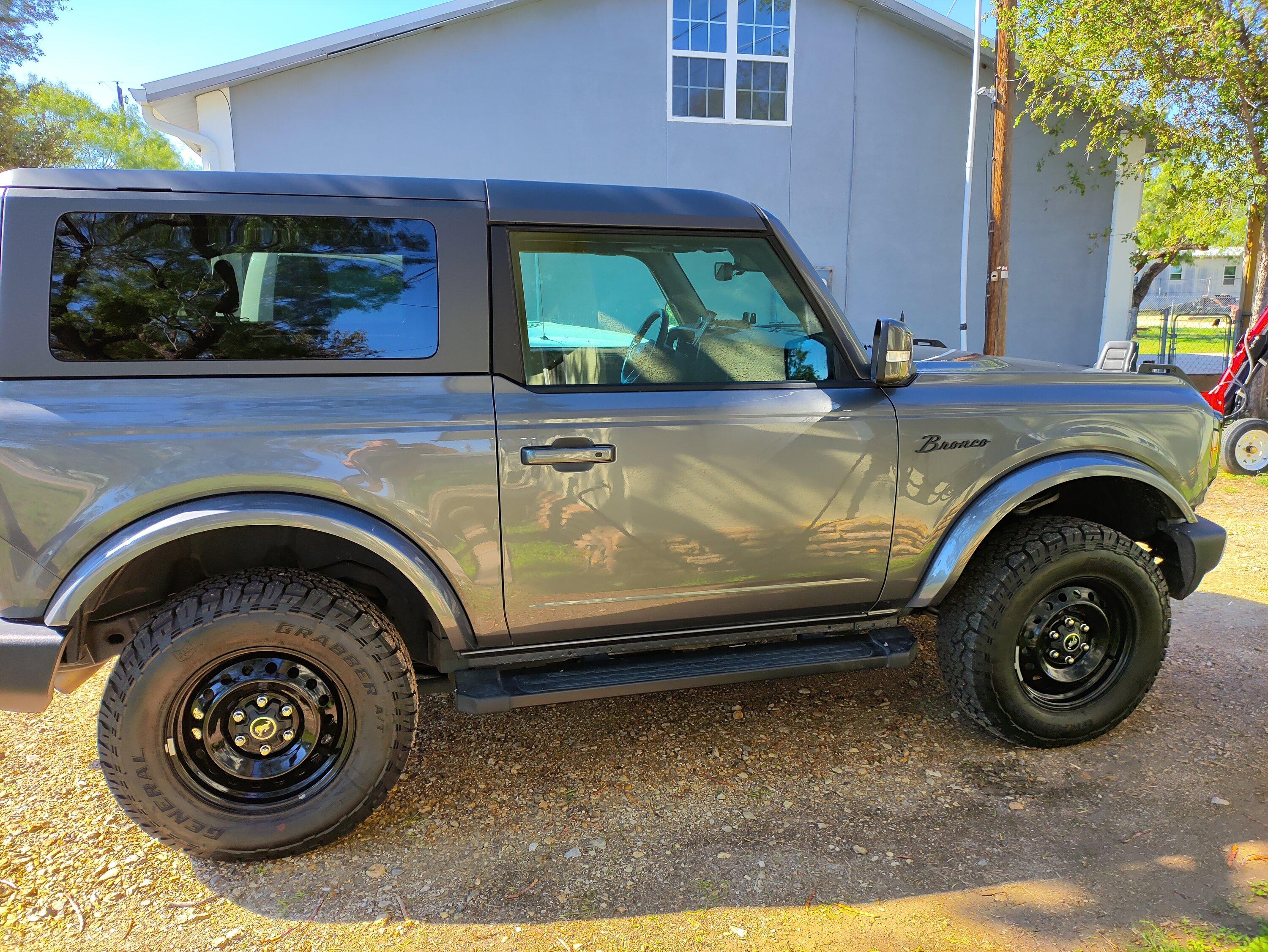 Whats the optimal upgrade option for wheels for Bronco BASE? | Bronco6G ...