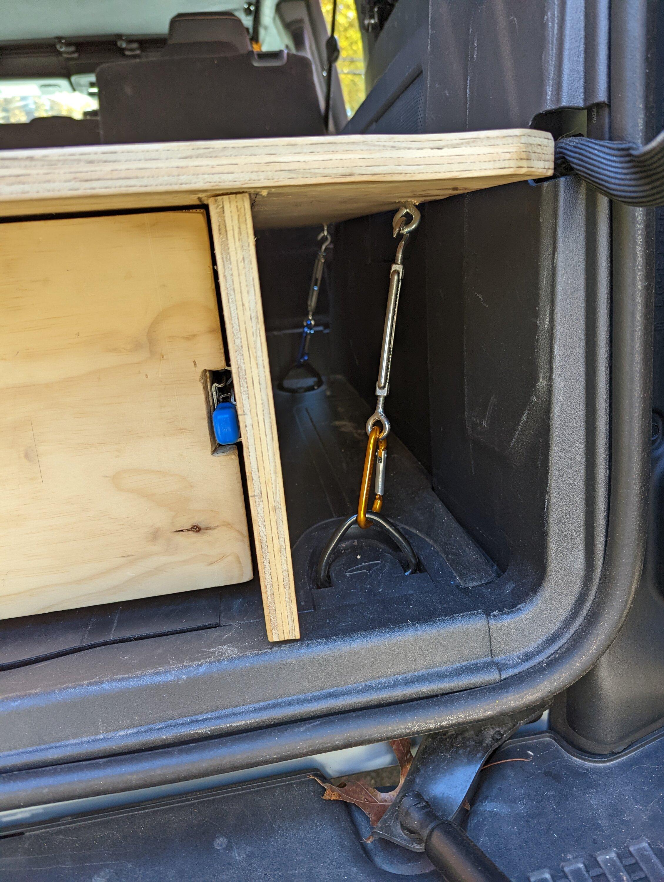 Built My Own Rear Cargo Storage Security Drawer | Bronco6G - 2021+ Ford ...