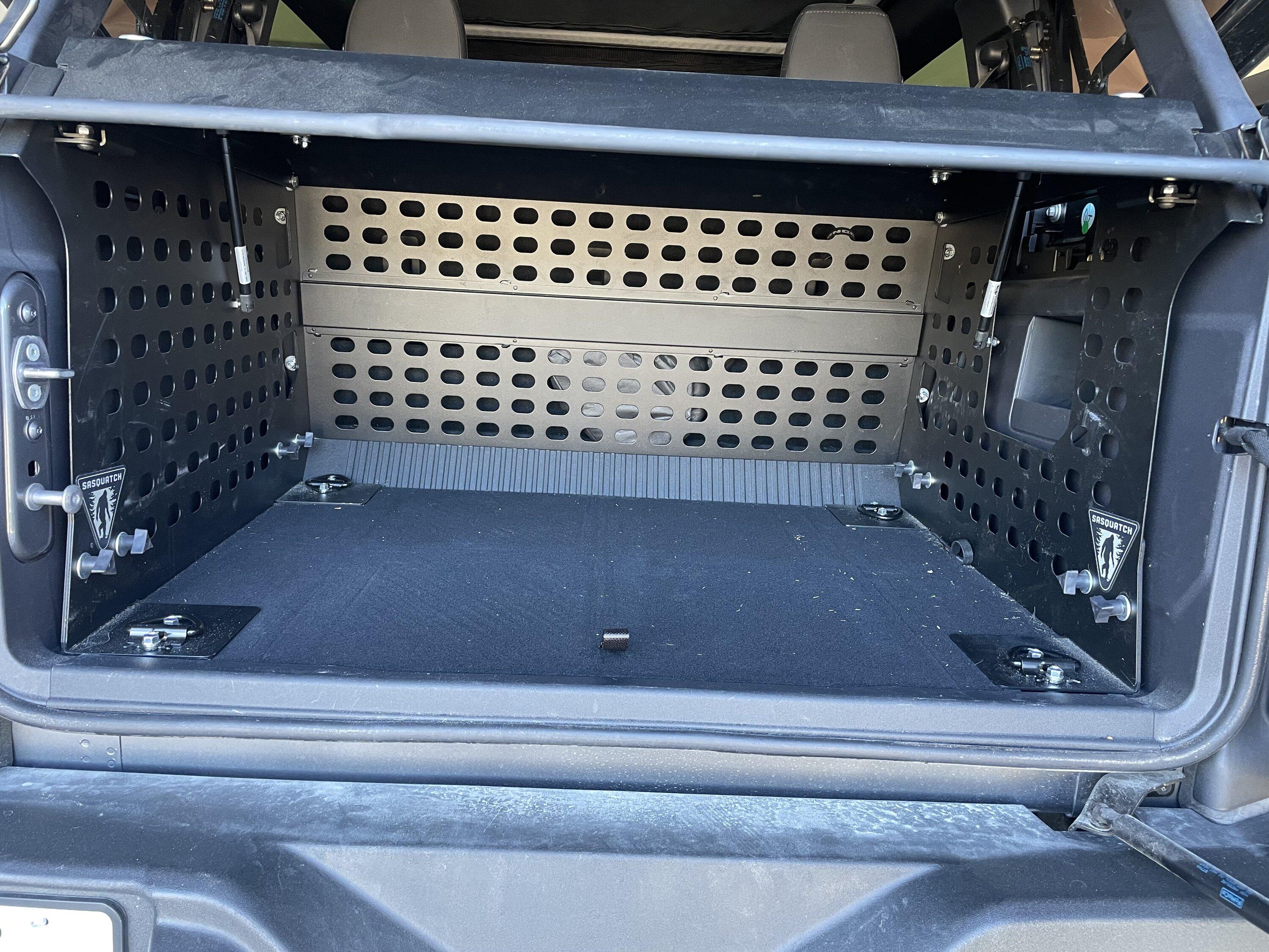 Texas - Raised lid security enclosure | Bronco6G - 2021+ Ford Bronco ...
