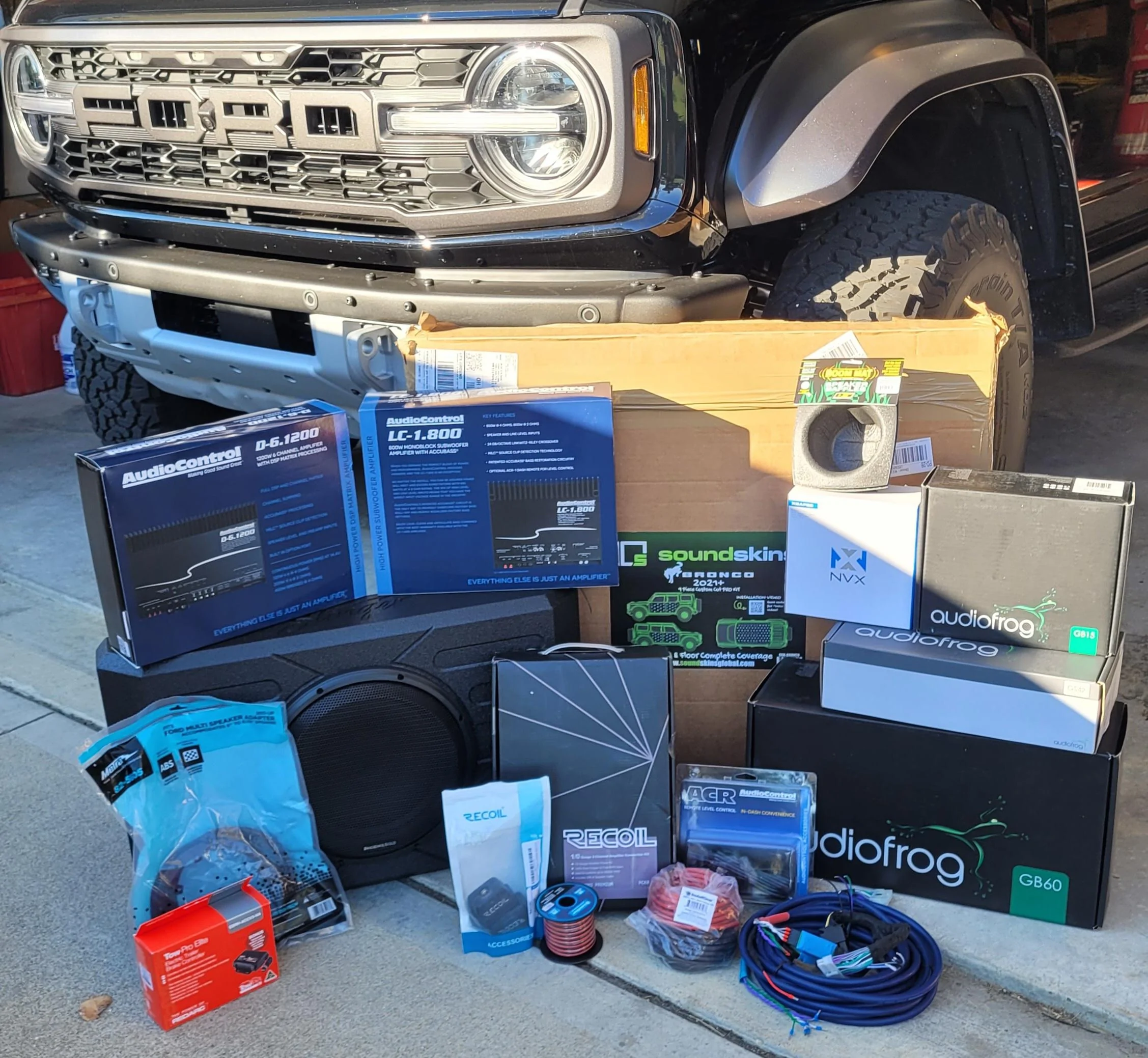 High End Audio Upgrade in Bronco Raptor -- 7 Part DIY Install ...