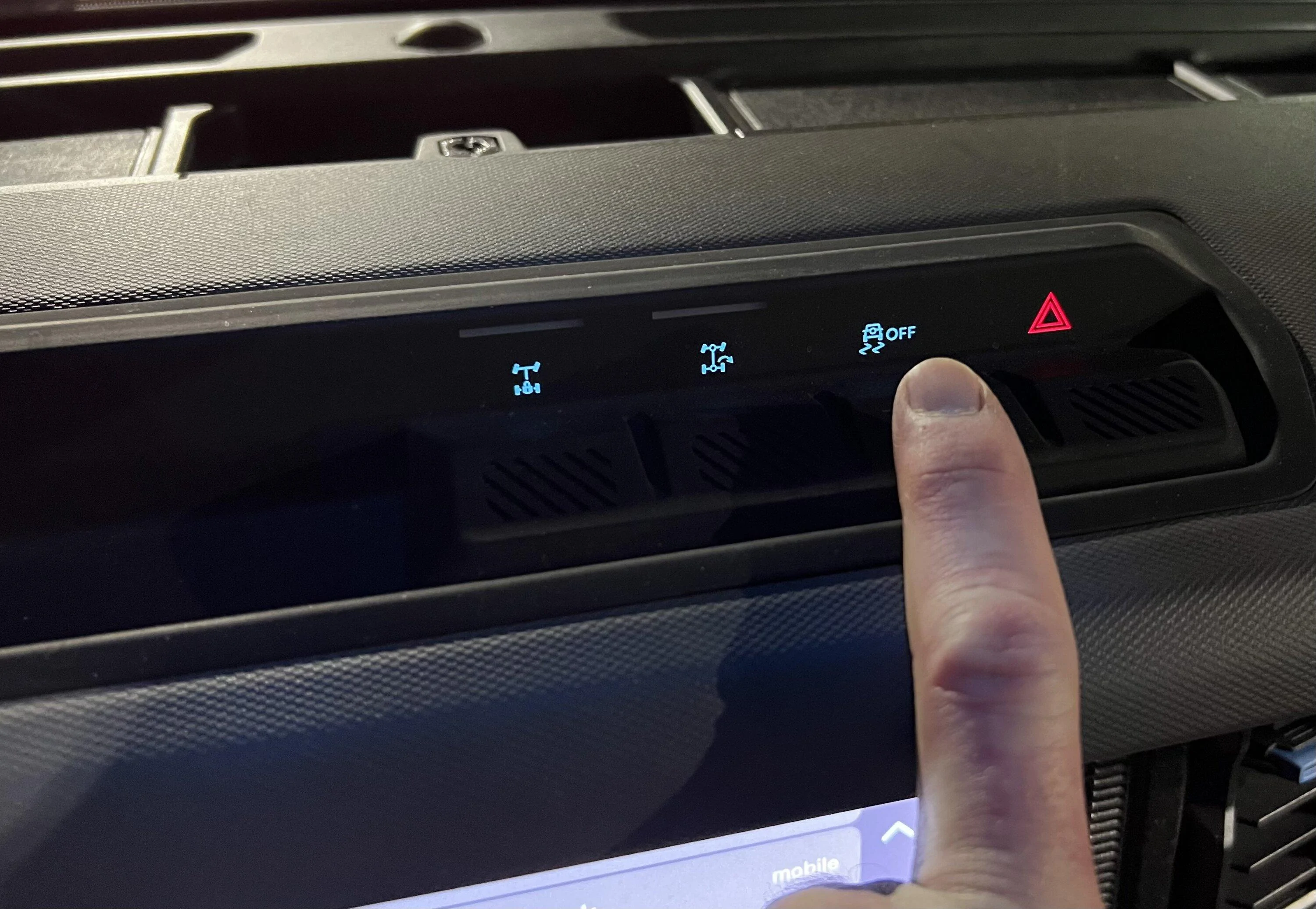 PSA - if you have 37” tires you may need to turn off the AdvanceTrac ...