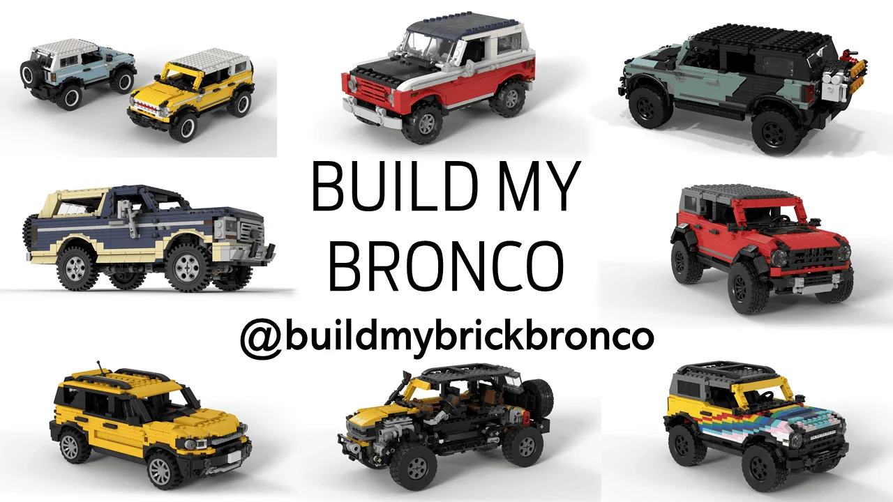 Build My (LEGO) Brick Bronco | Bronco6G - 2021+ Ford Bronco & Bronco ...