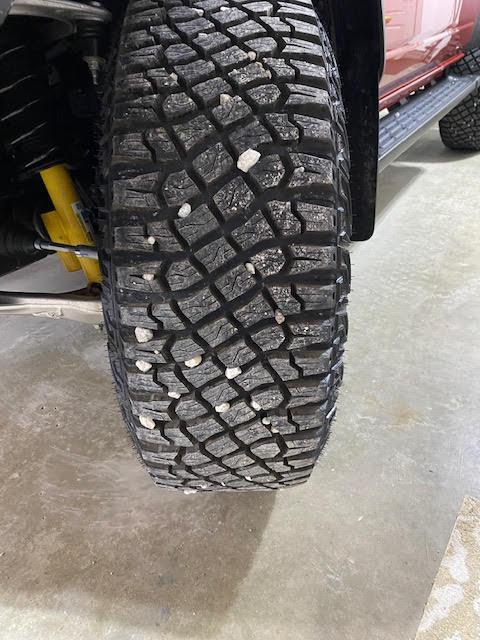 Who should I blame for these POS tires on my new Bronco? Goodyear Ford ...