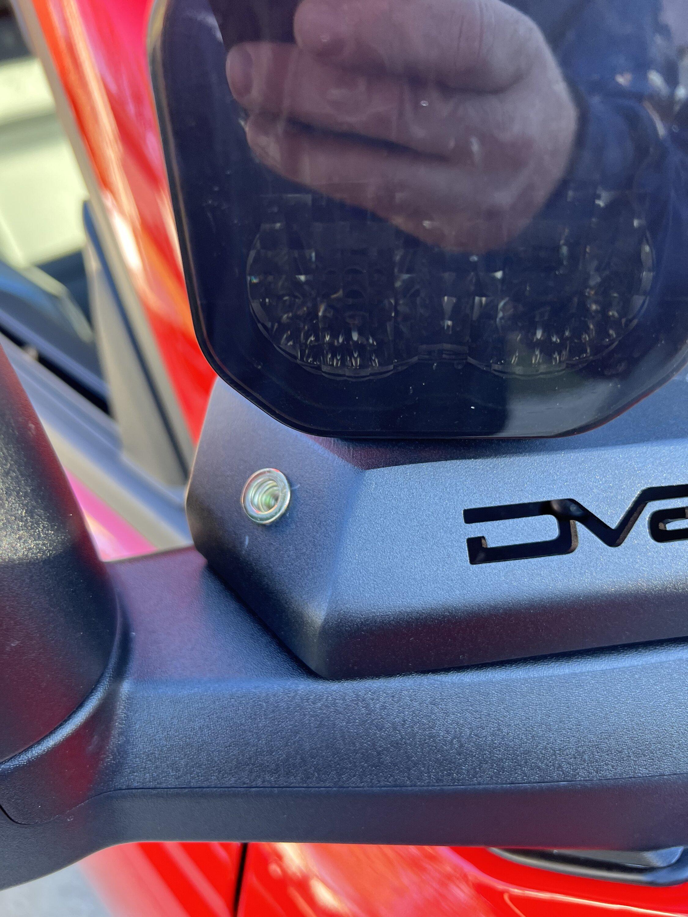 Drilling holes in mod bumper for light bar install? | Bronco6G - 2021 ...