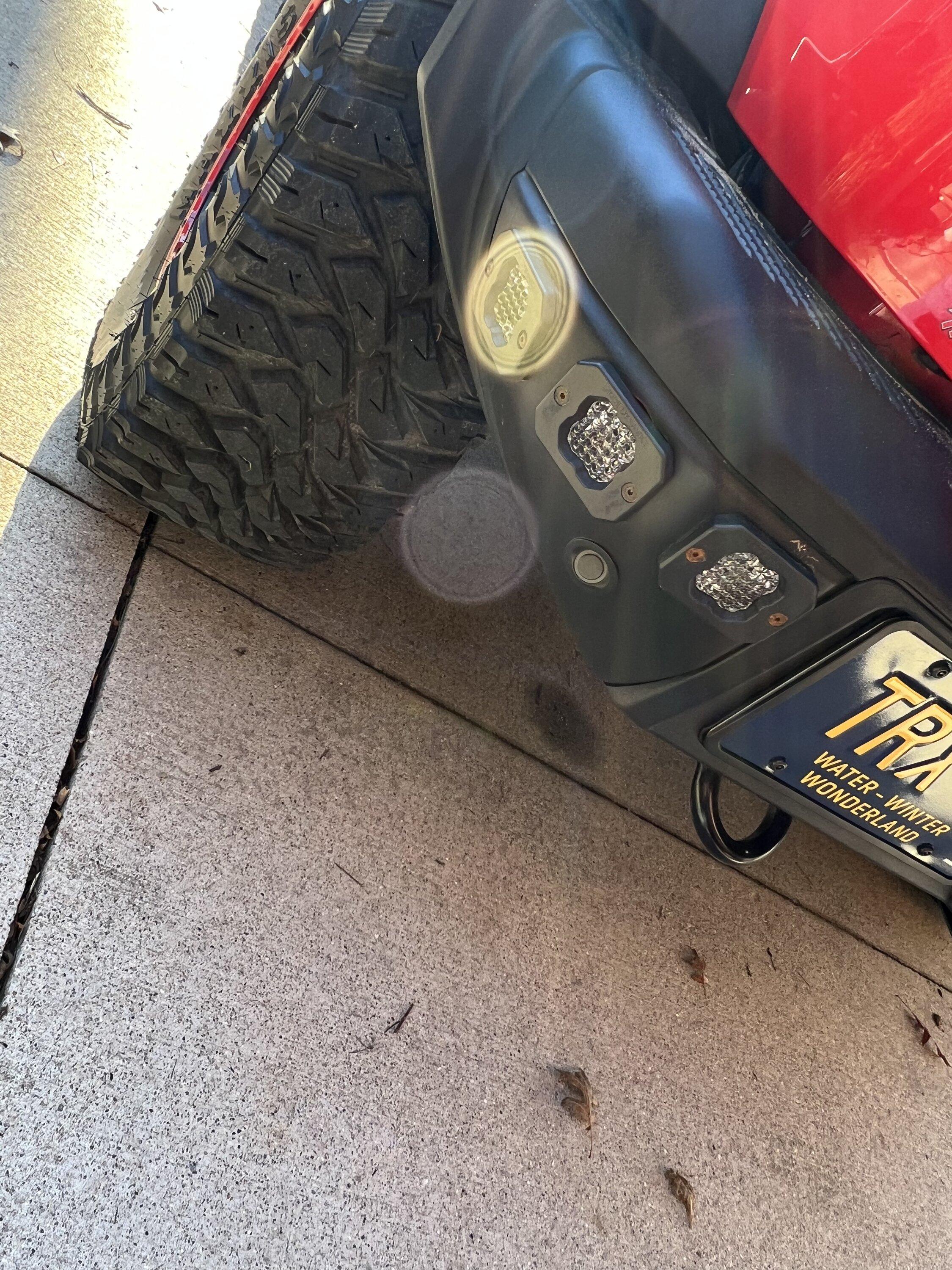 Drilling holes in mod bumper for light bar install? | Bronco6G - 2021 ...