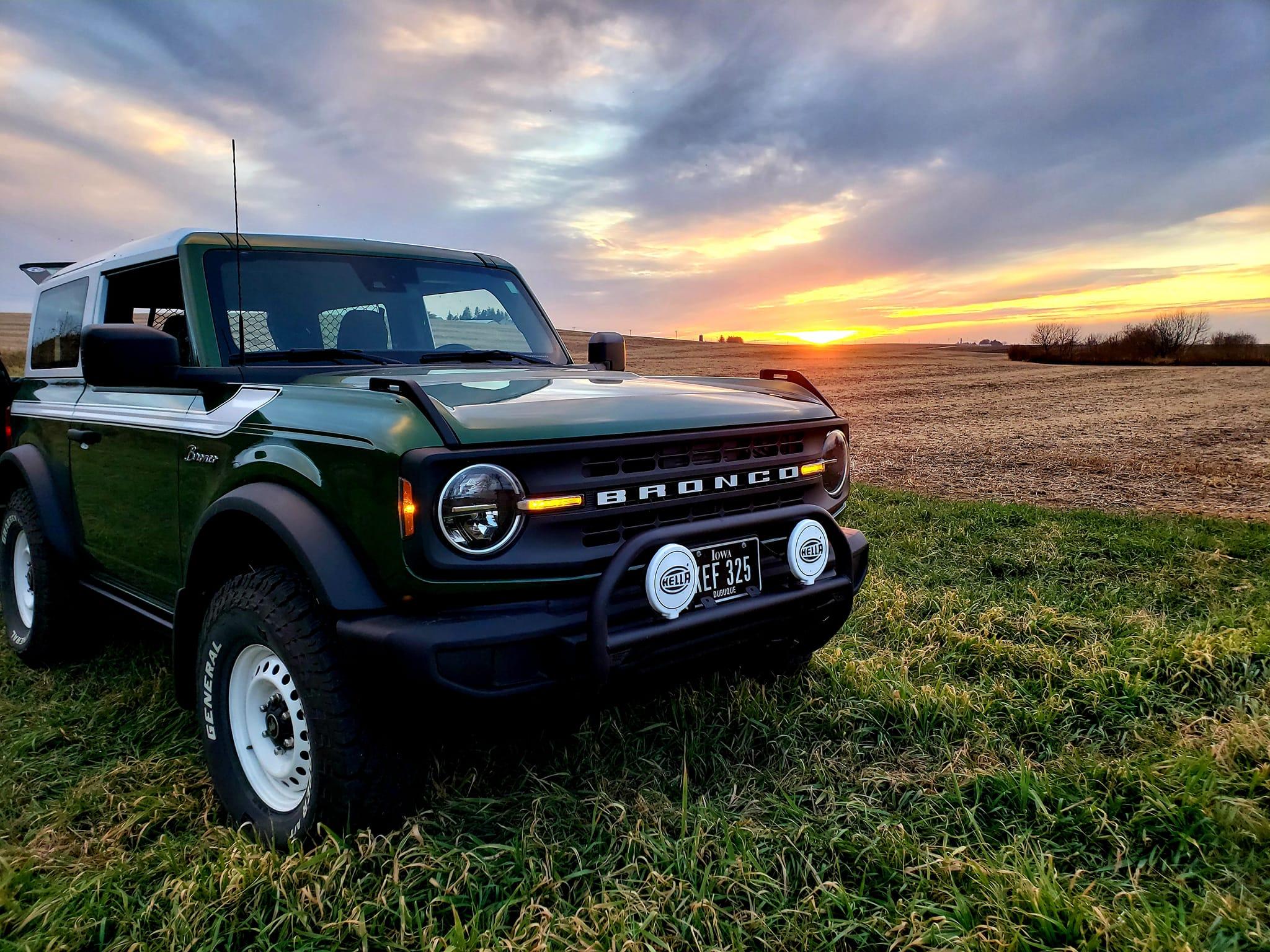 Purchased Ford OEM 2023 Bronco Heritage Grill + Letters! Part # M2DZ ...
