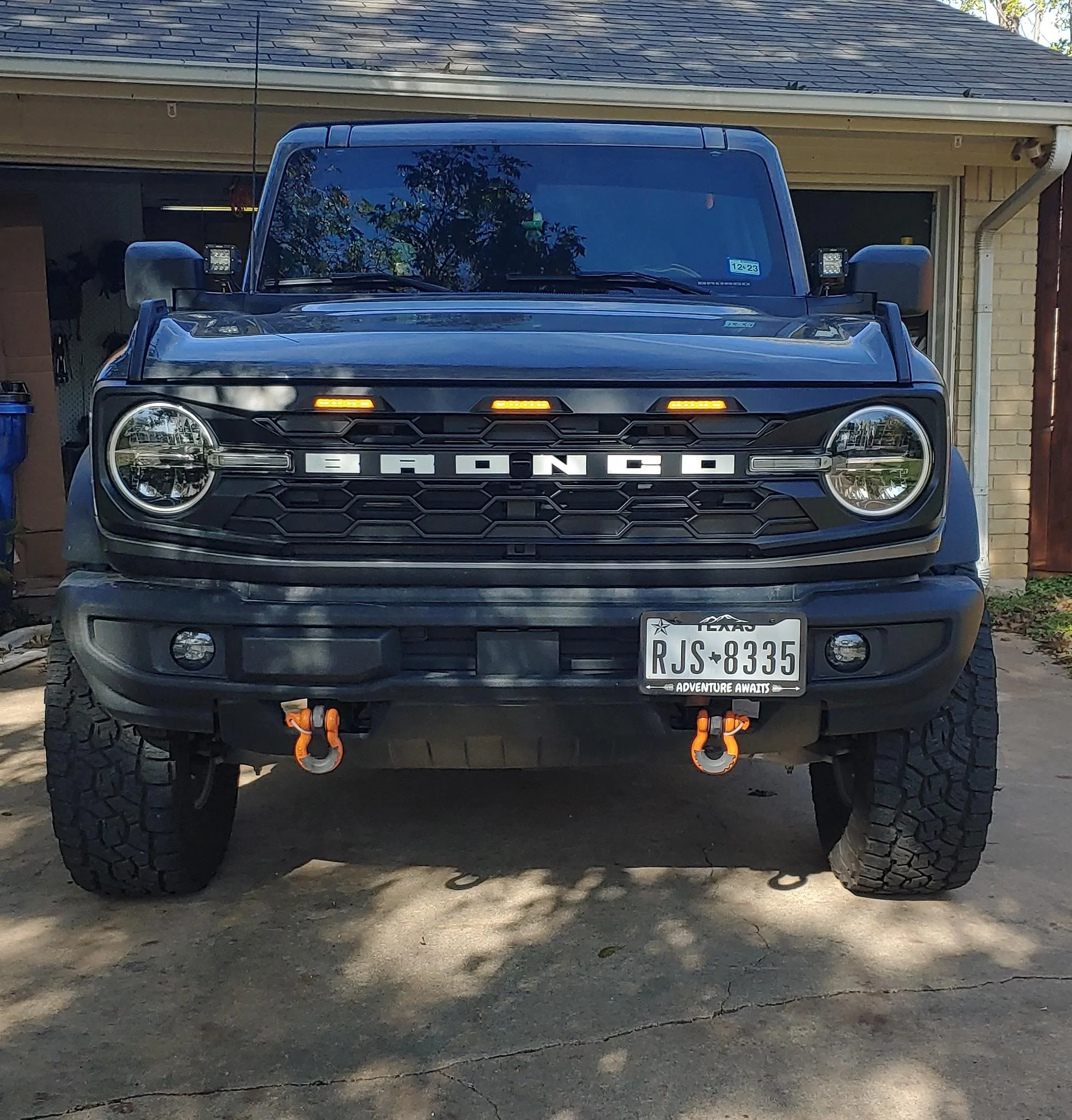 Installed my IAG grill today! | Bronco6G - 2021+ Ford Bronco & Bronco ...