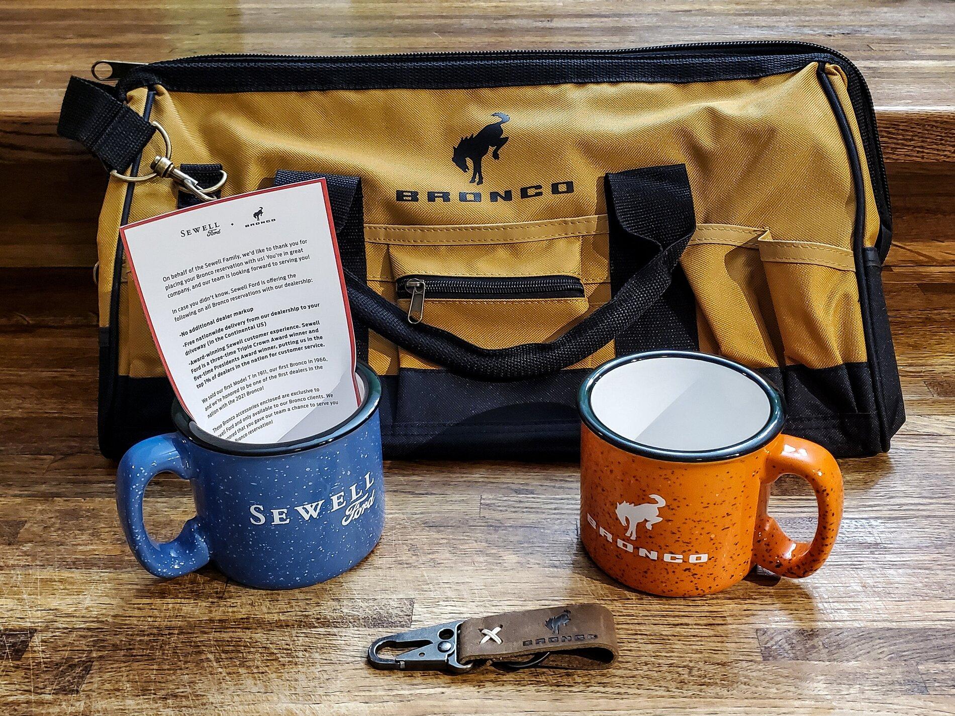 Here is the Bronco Swag we have been seeing... | Bronco6G - 2021+ Ford ...