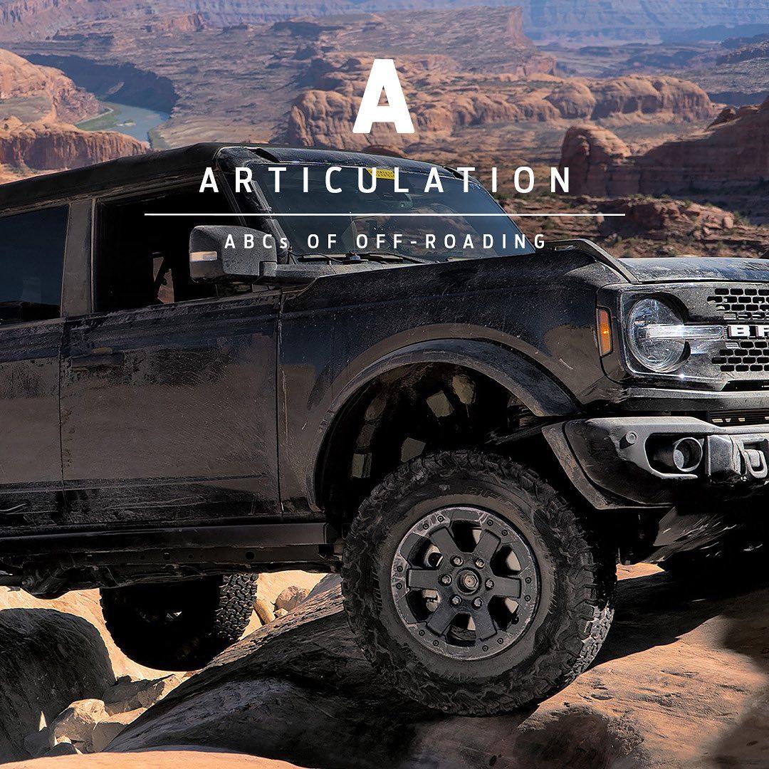 ABCs of Off-roading - Ford Bronco: Articulation, Breakover Angle, Crawl ...