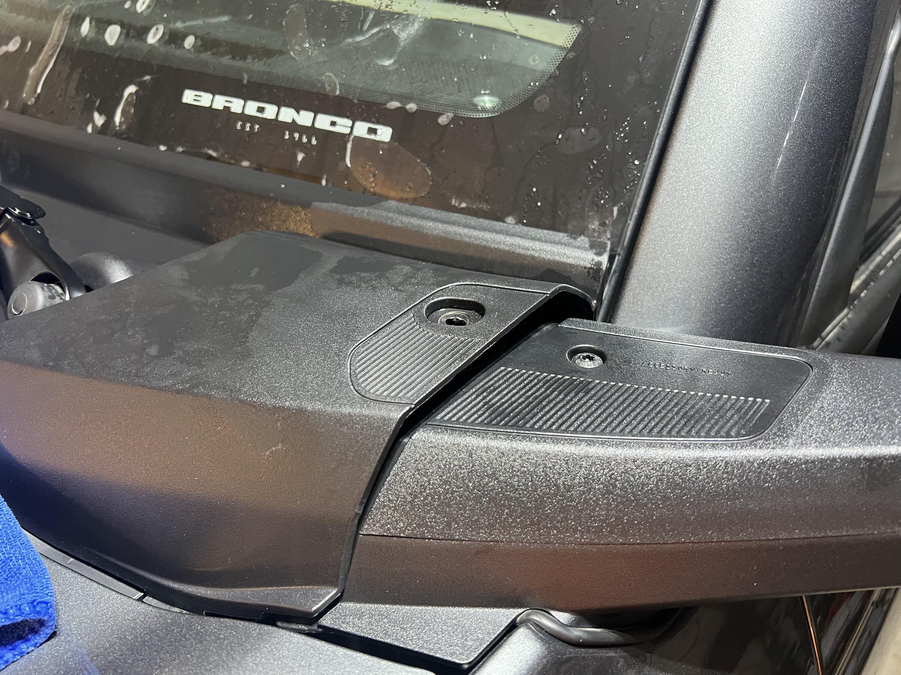 Windshield protection film DIY installed! | Bronco6G - 2021+ Ford ...