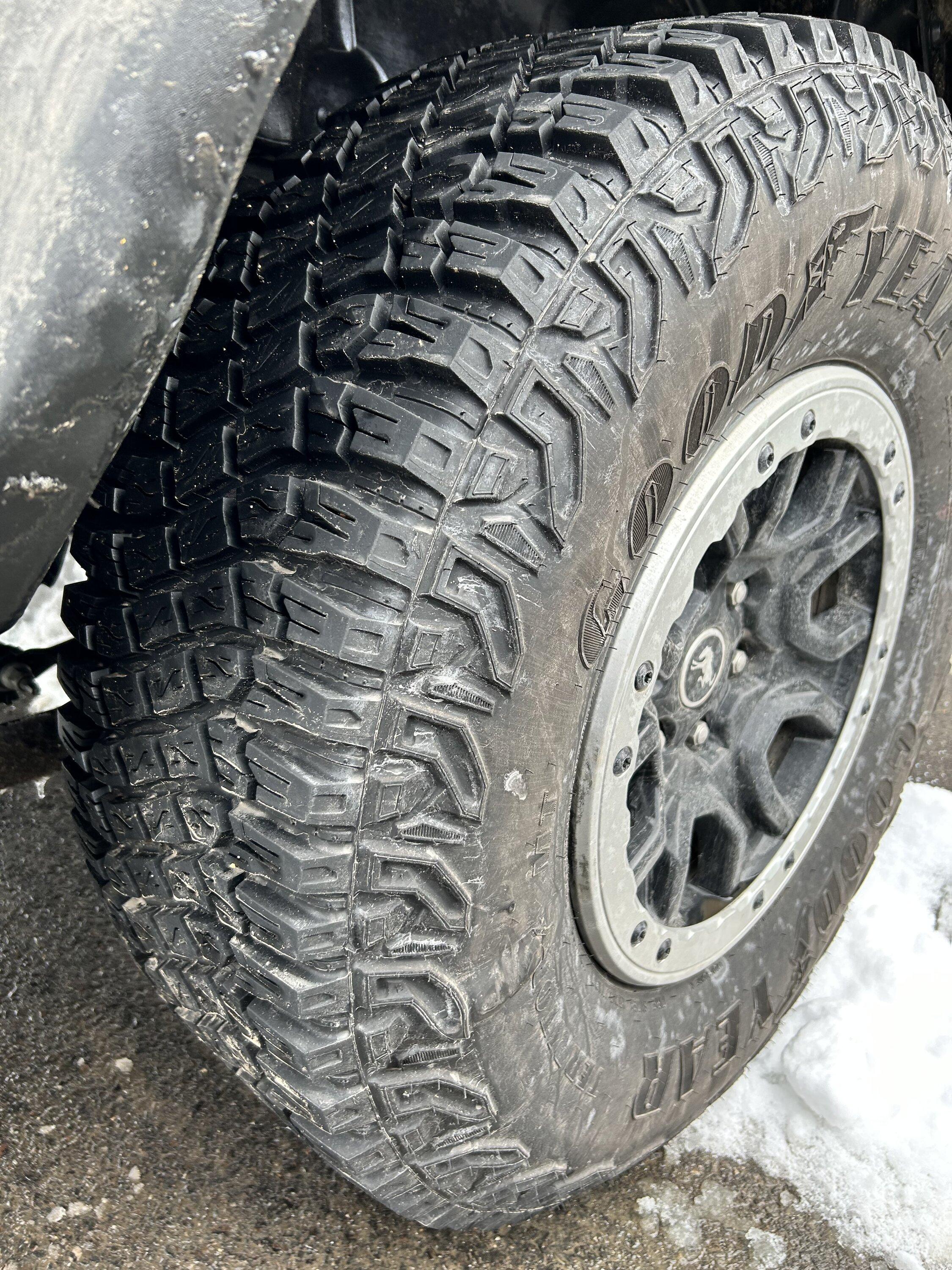 Tire bulge on tire side wall. | Bronco6G - 2021+ Ford Bronco & Bronco ...