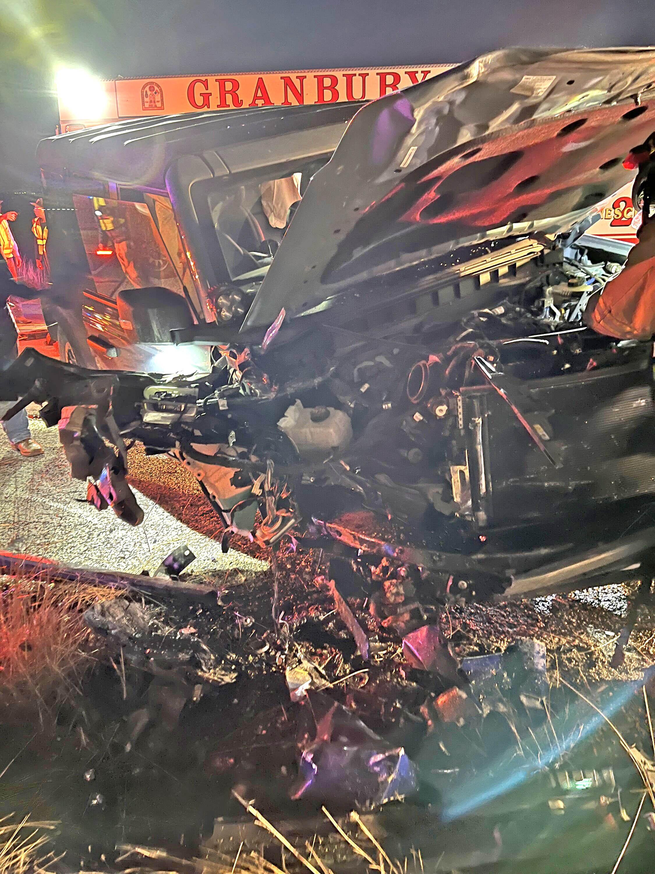 Head on collision report - we walked away OK from our destroyed Bronco ...