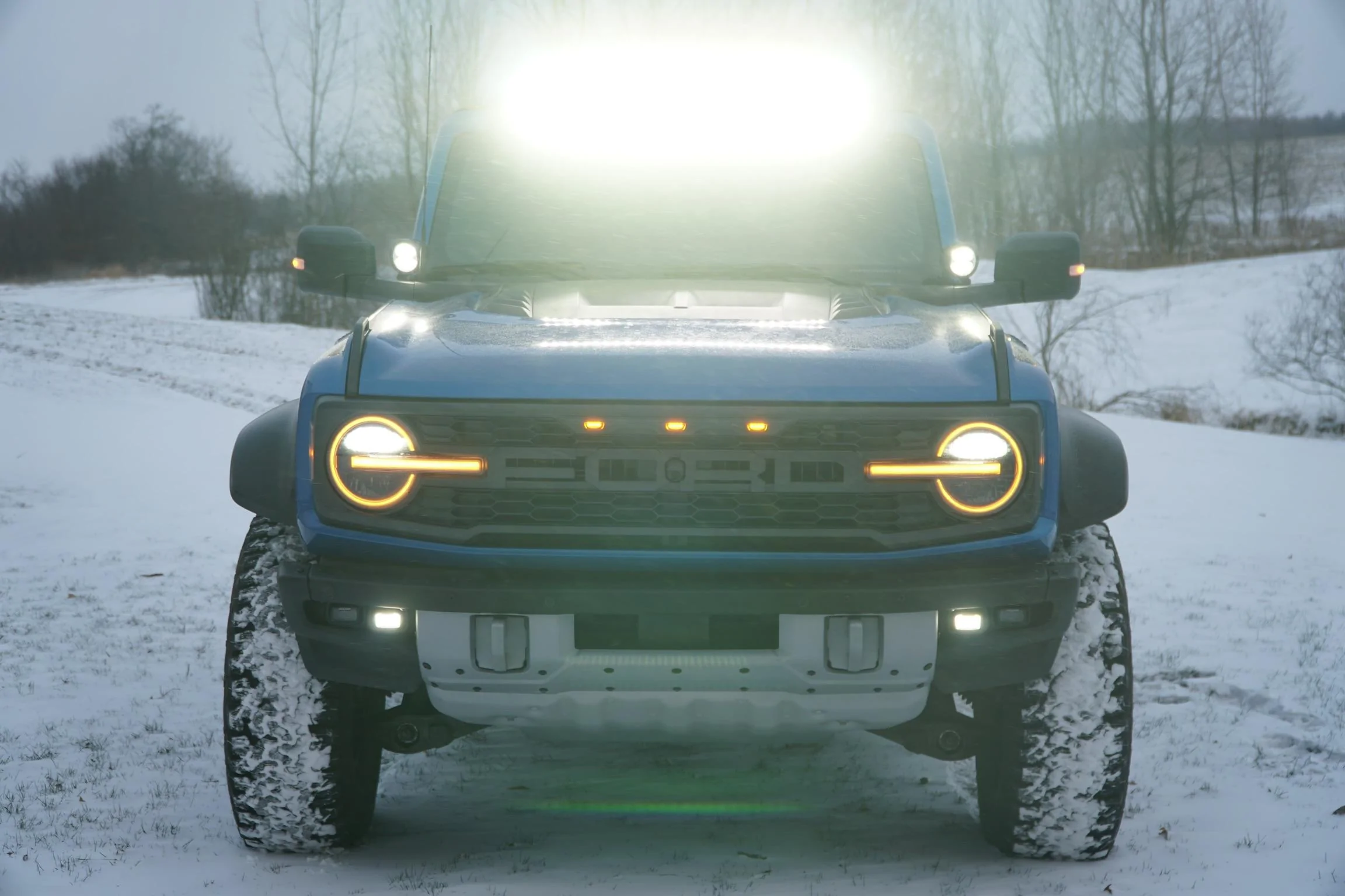 Bronco Raptor Gets RIGID Industries Ford Performance Lighting ...