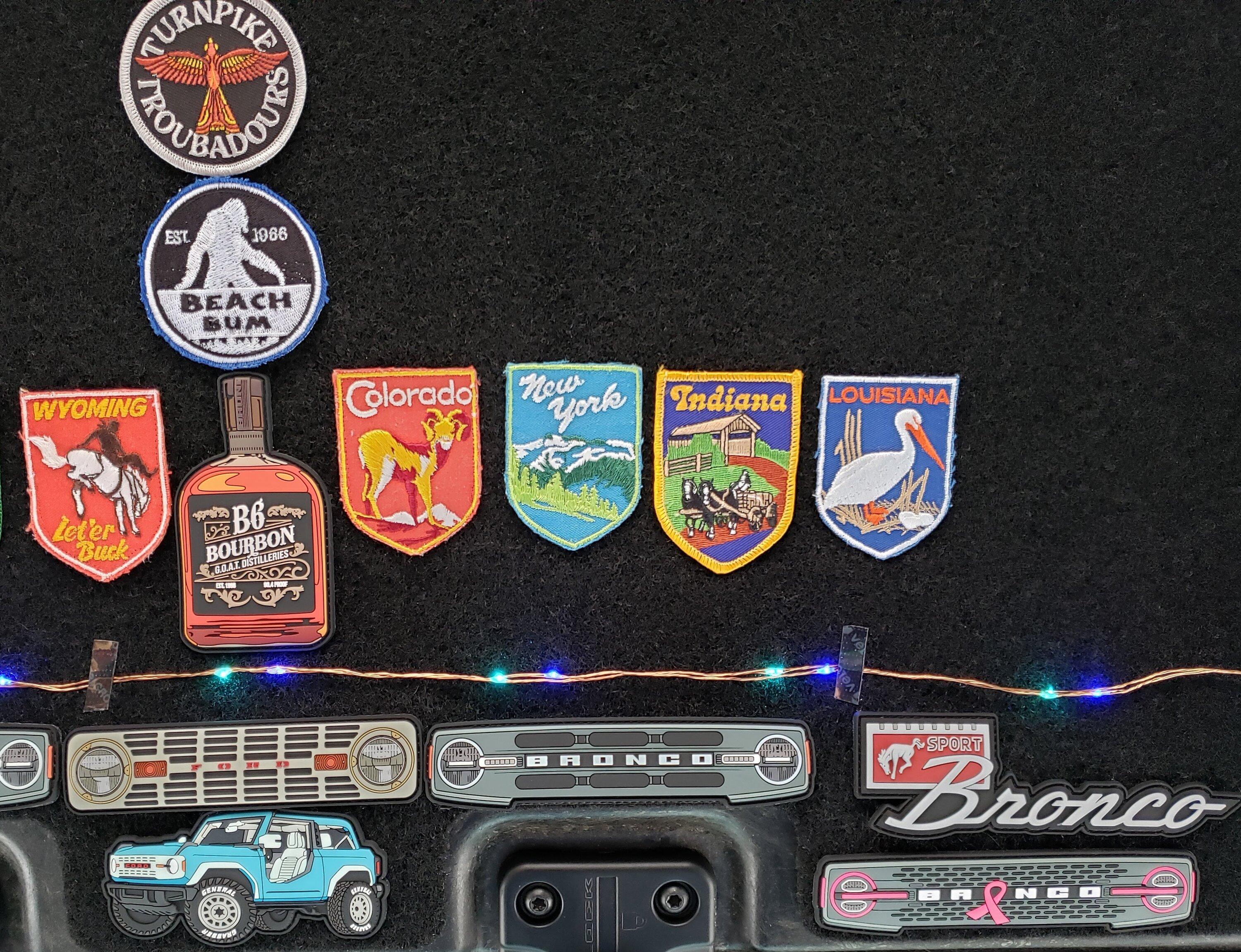"Patches" - must be an off-road thing - what are you doing with them ...