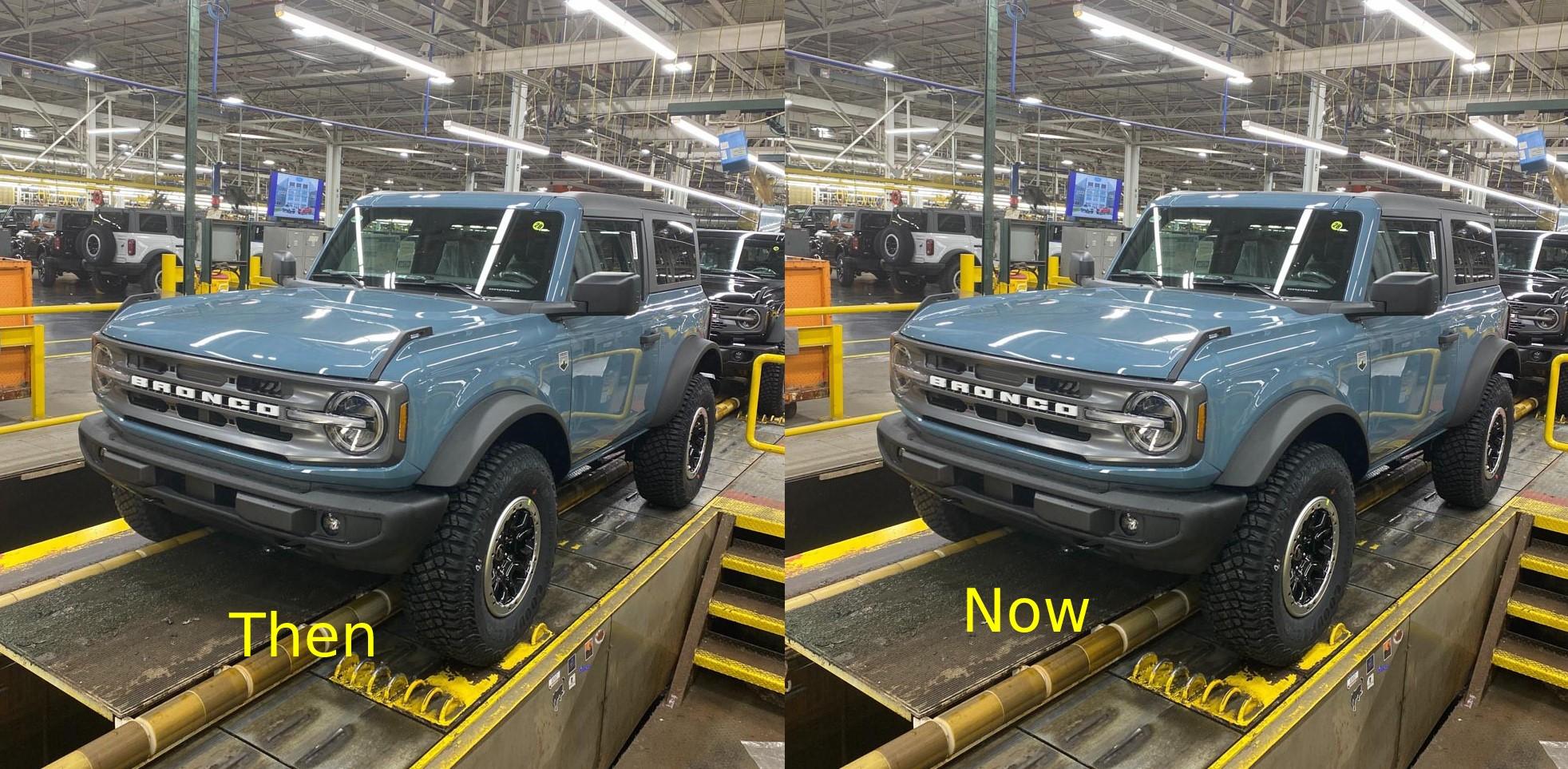 Then & Now: show your assembly line Bronco and current Bronco picture ...