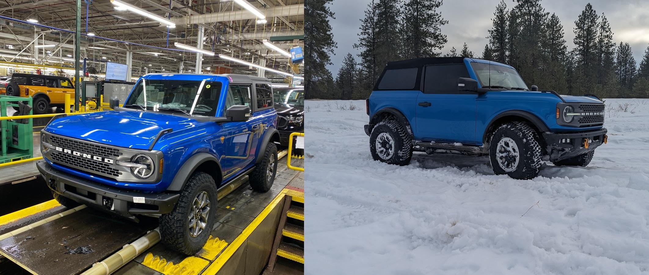 Then & Now: show your assembly line Bronco and current Bronco picture ...