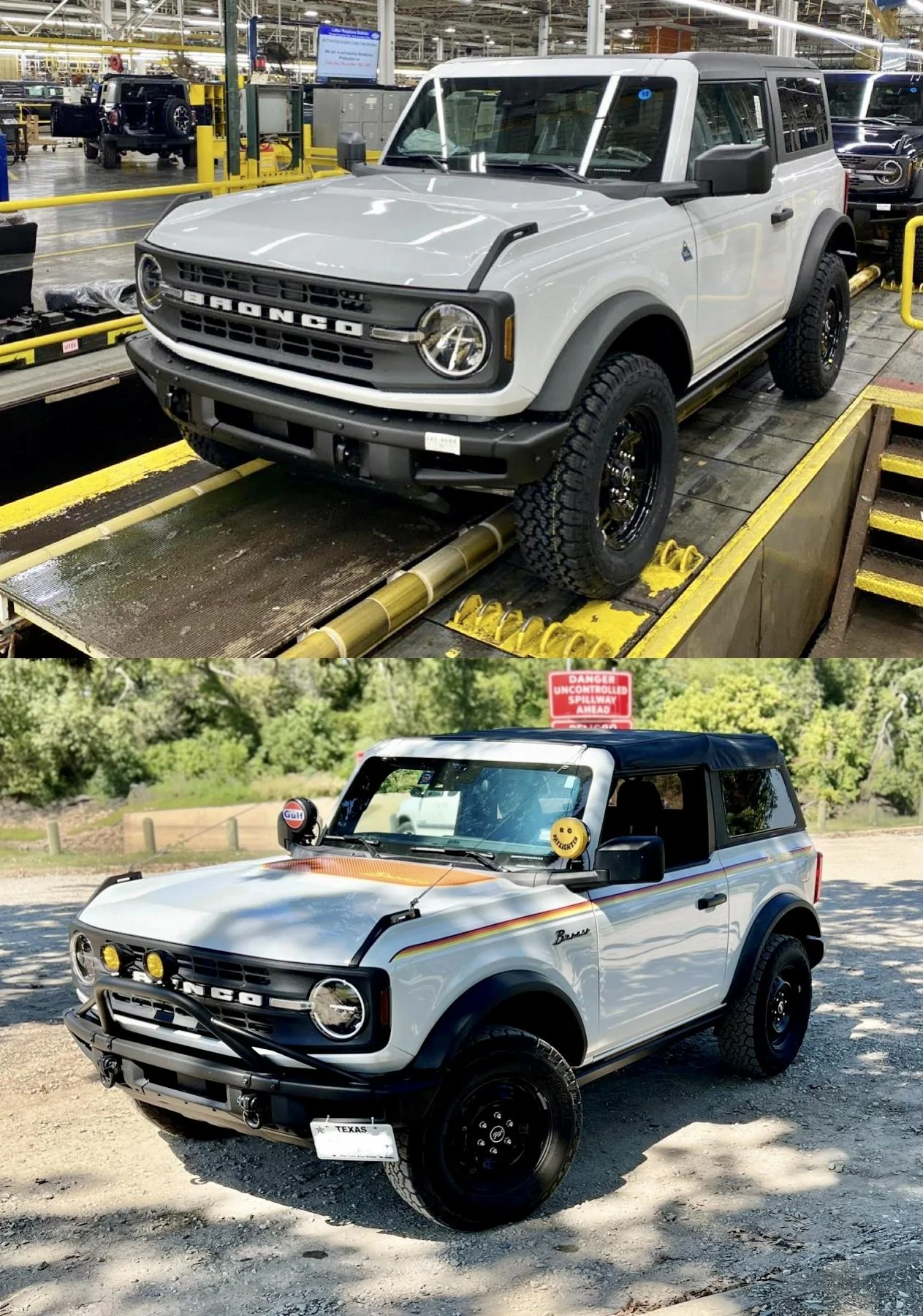 Then & Now: show your assembly line Bronco and current Bronco picture ...