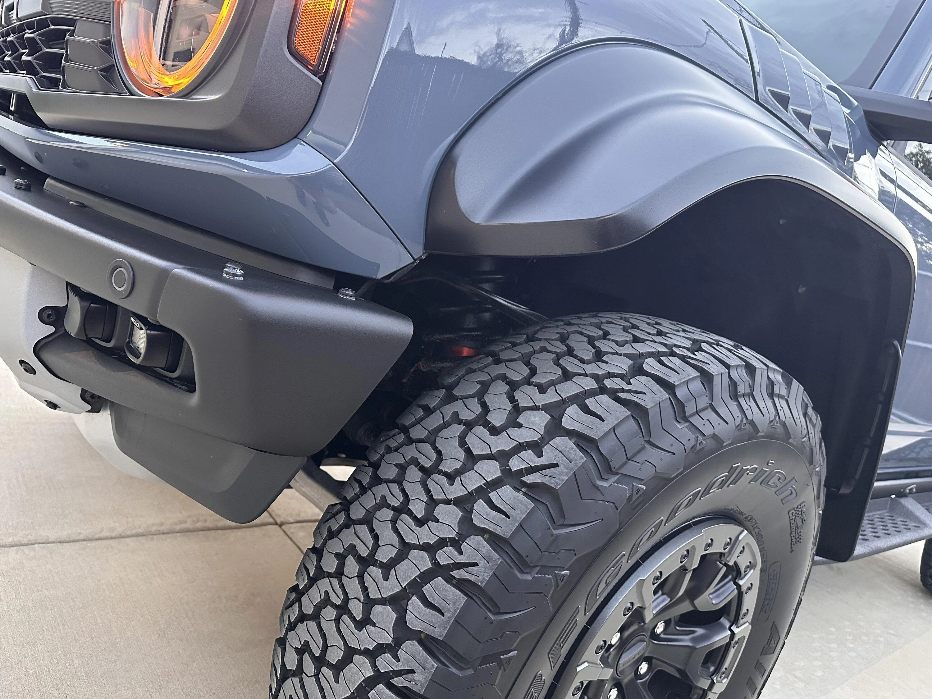 2023 Azure Gray Metallic Bronco Raptor ... picked up this beautiful ...