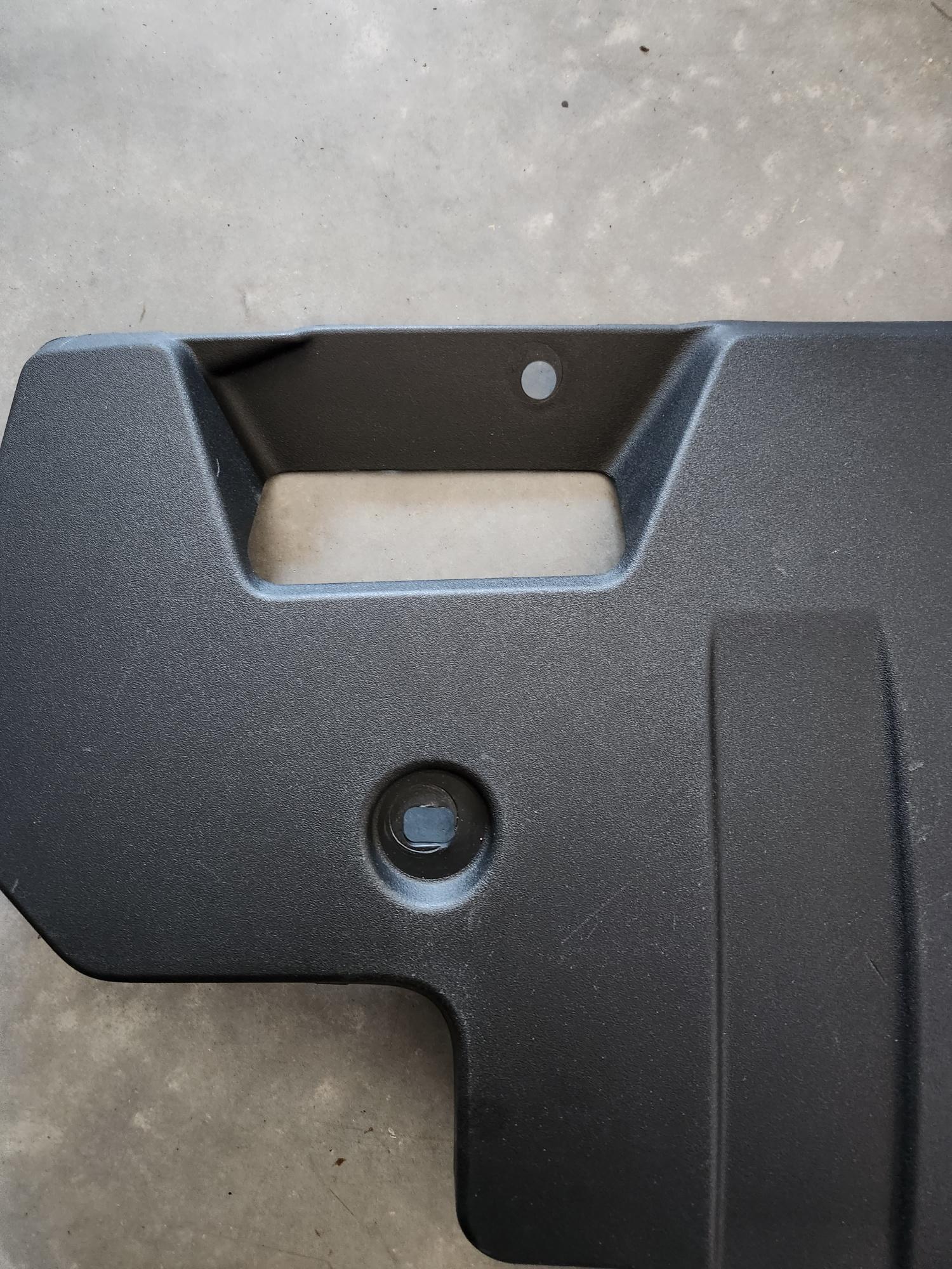 North Carolina - OEM stock factory plastic front skid plate MB3B-6B629 ...