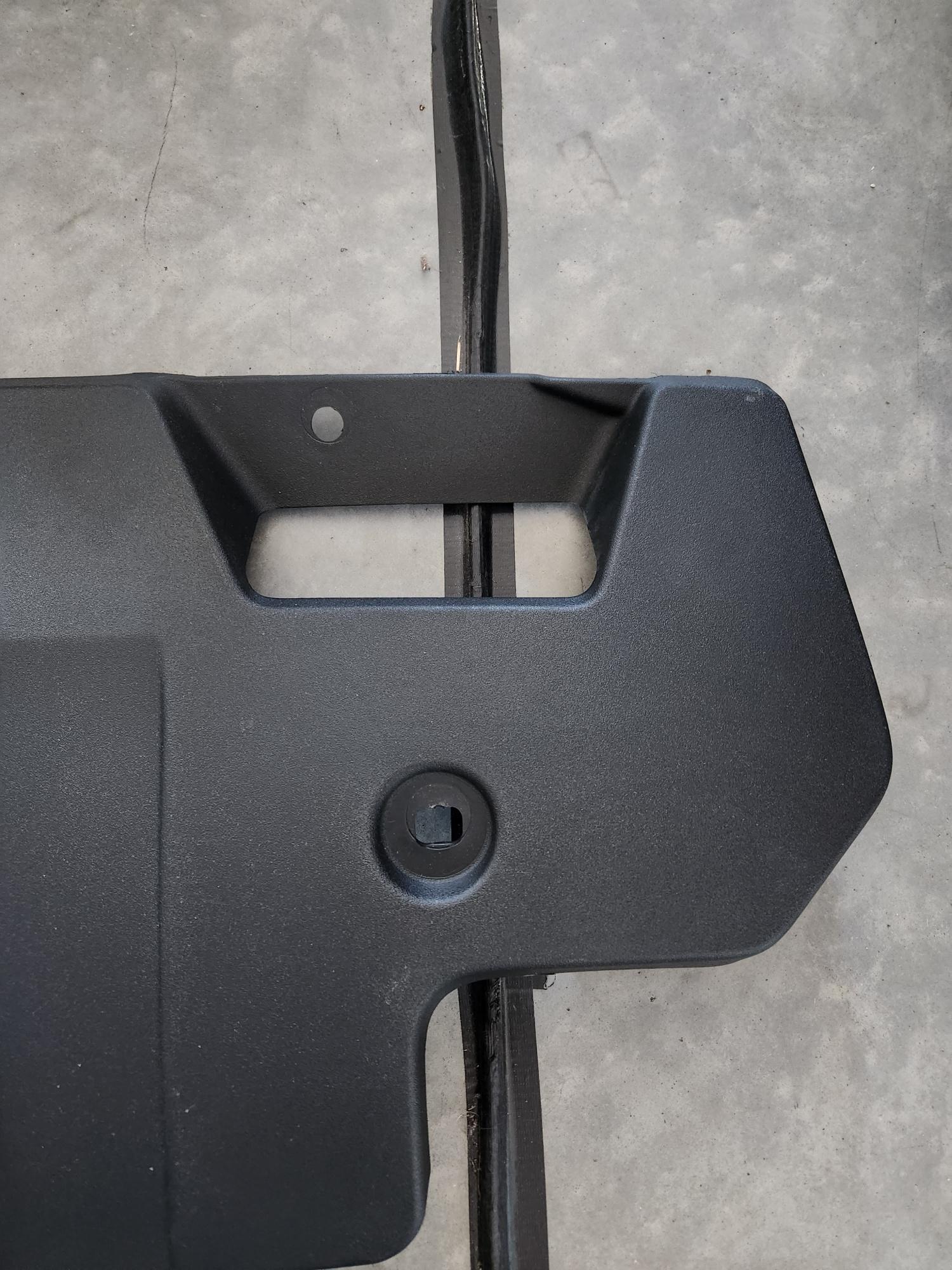 North Carolina - OEM stock factory plastic front skid plate MB3B-6B629 ...