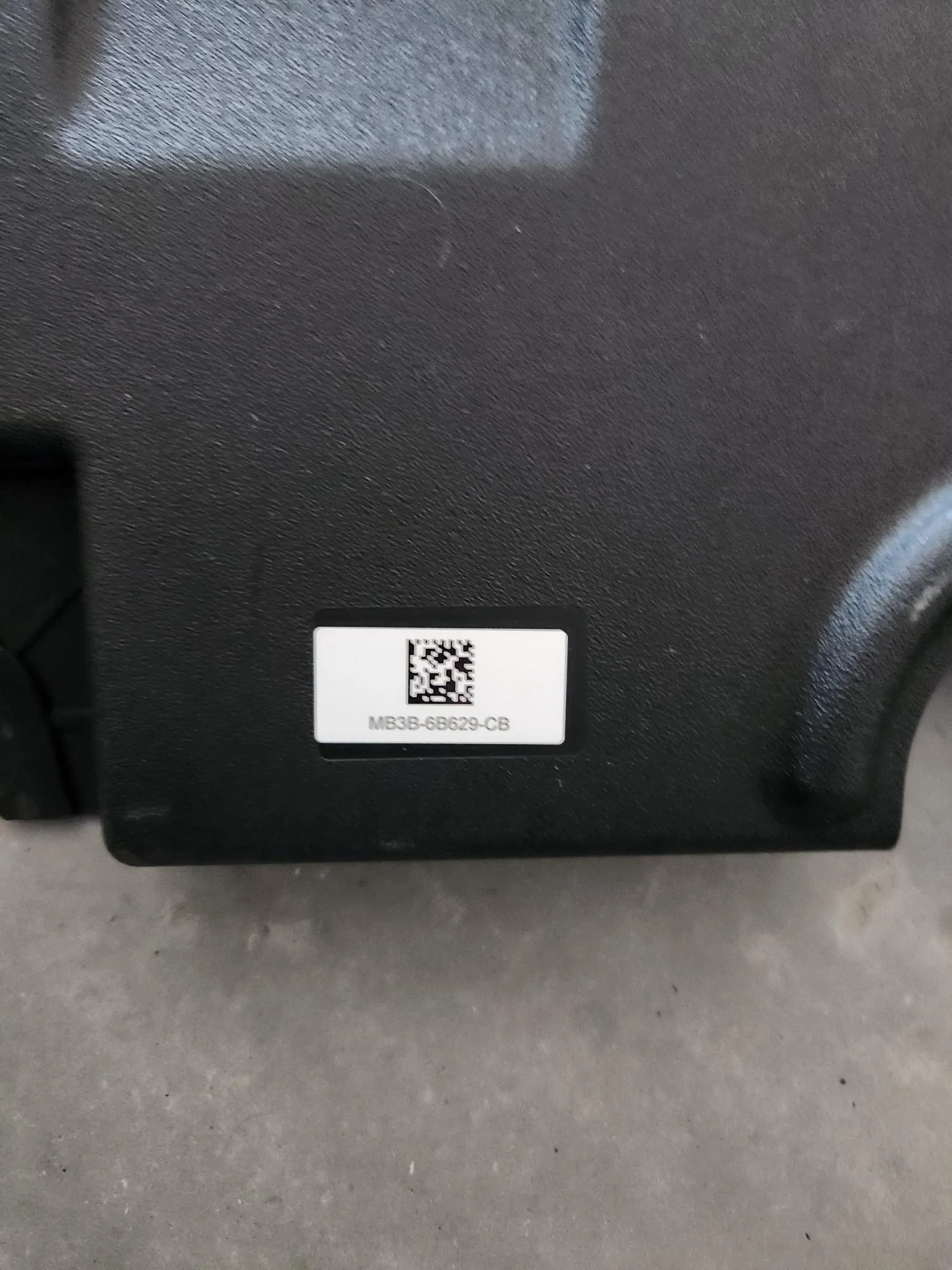 North Carolina - OEM stock factory plastic front skid plate MB3B-6B629 ...