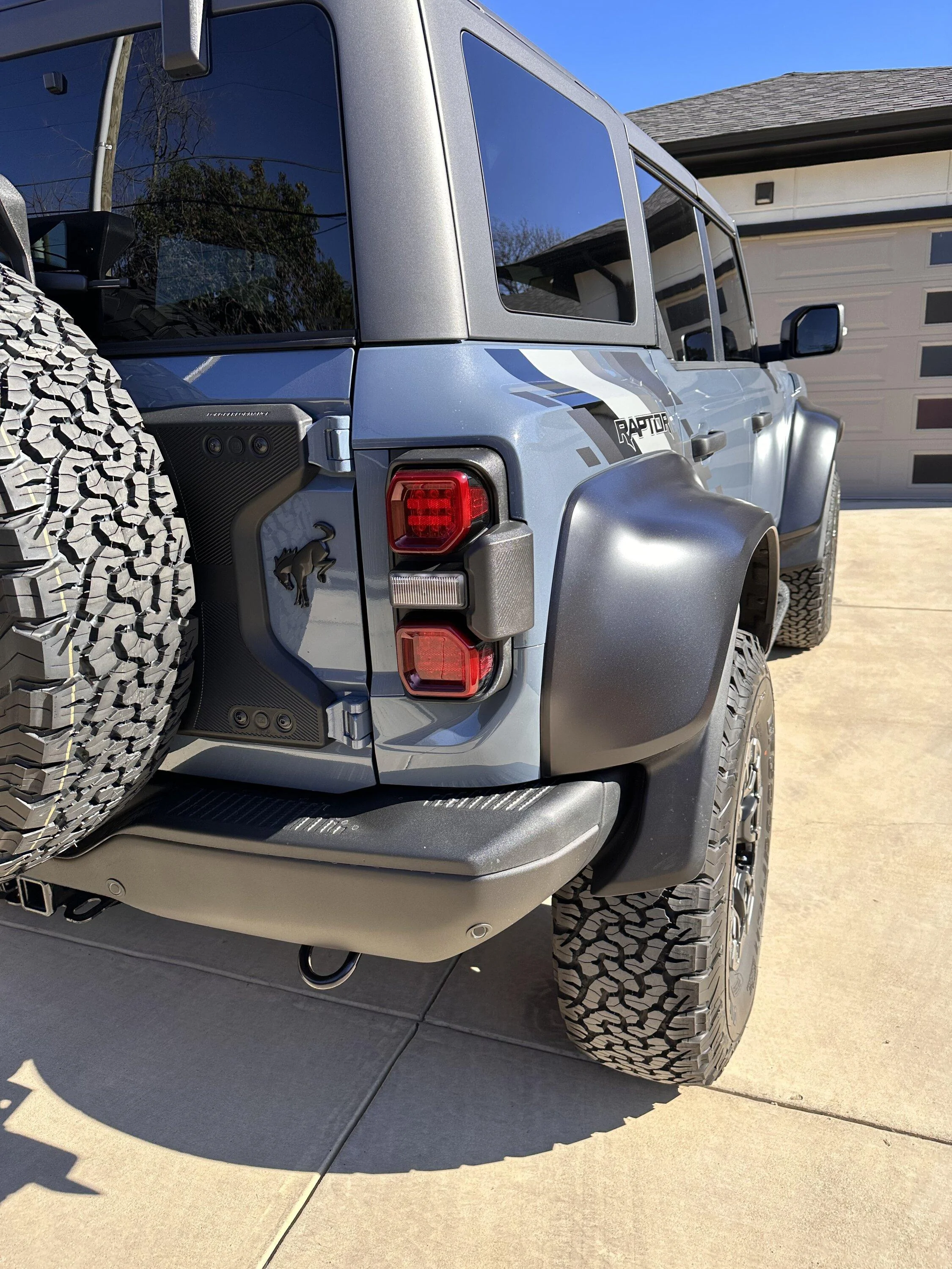 2023 Azure Gray Metallic Bronco Raptor ... picked up this beautiful ...