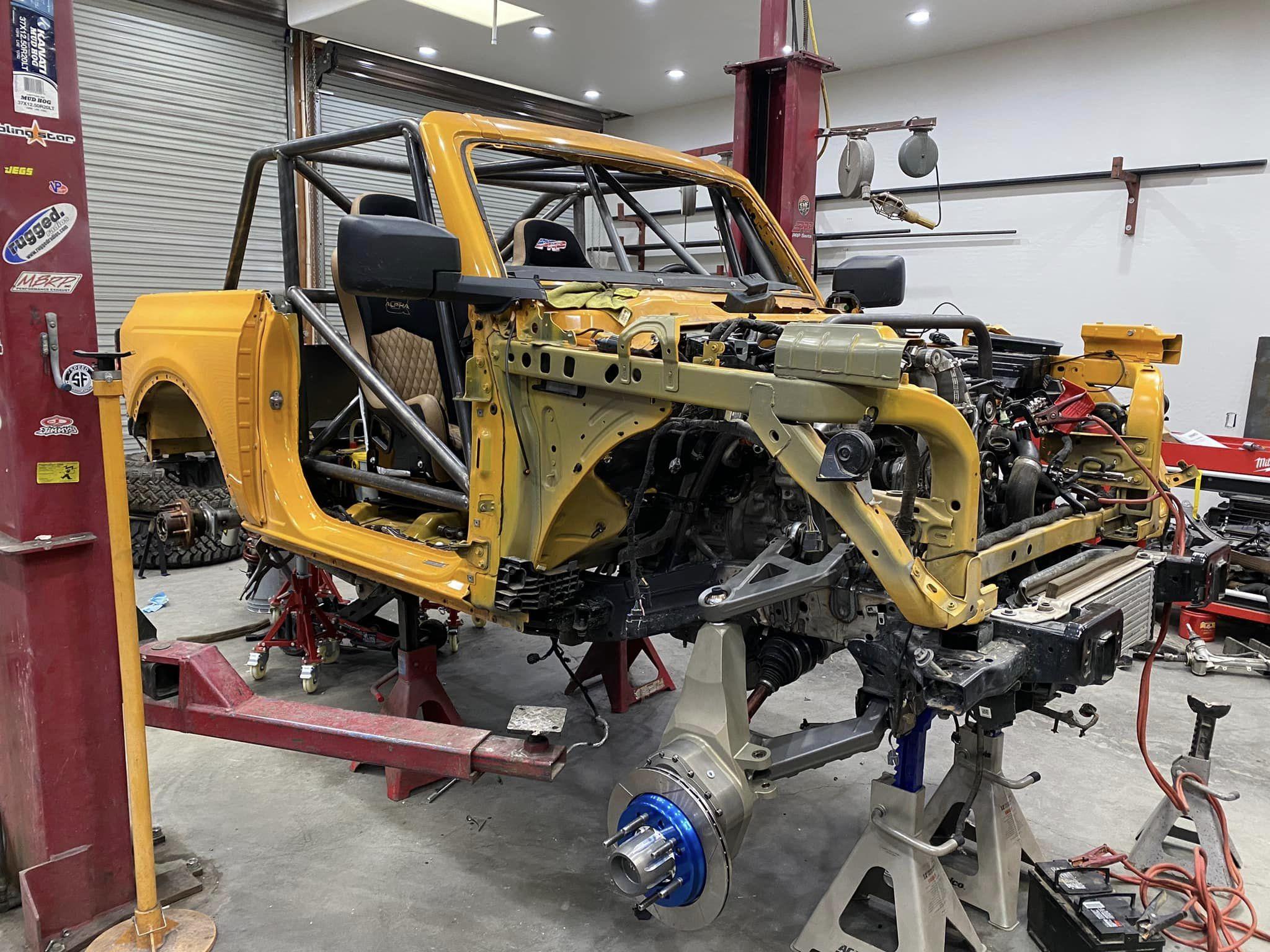Big Steering Upgrade on New 4600 KOH Bronco | Bronco6G - 2021+ Ford ...