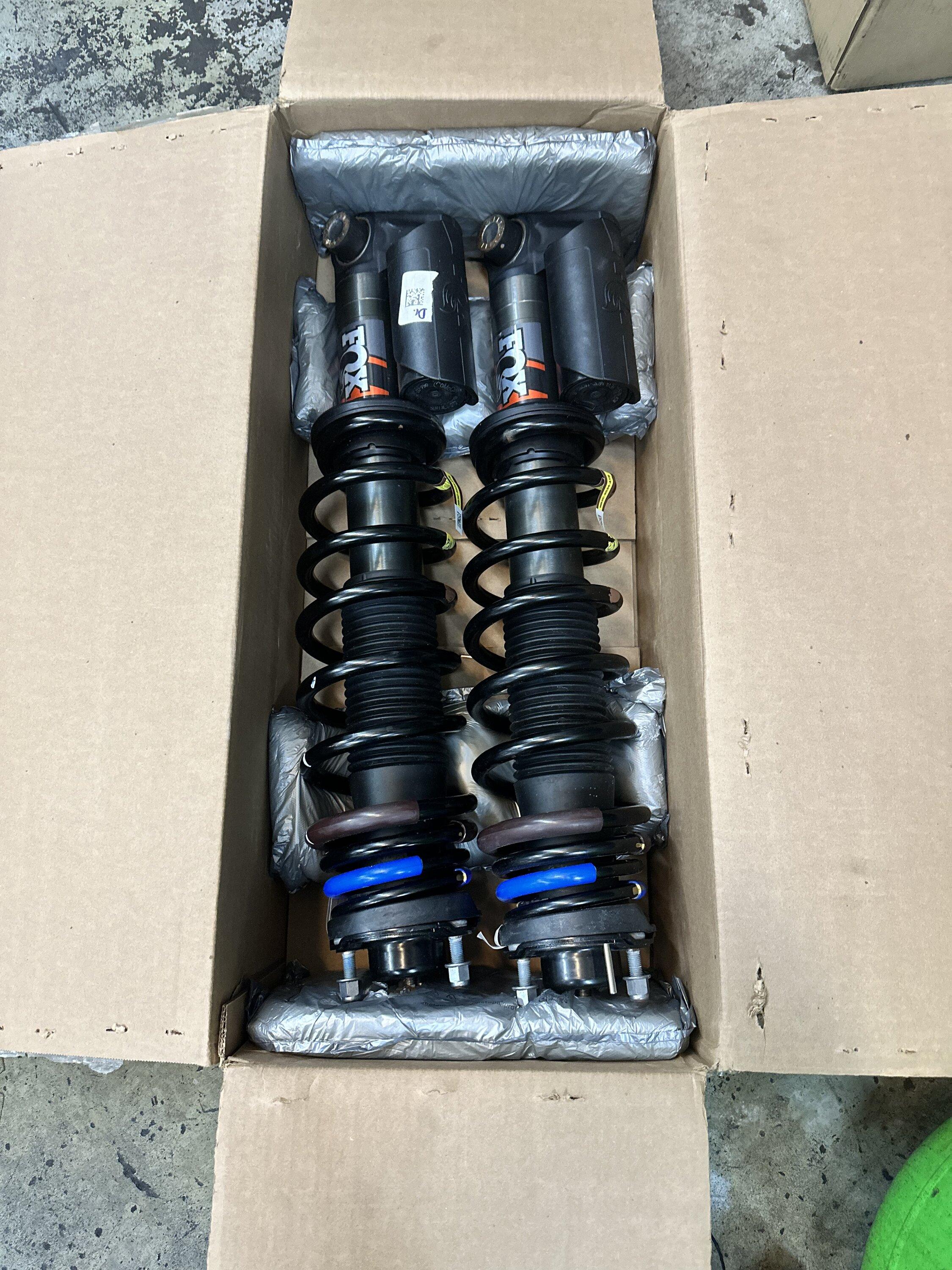 Hoss 3.0 Fox Coilovers installed on Outer Banks | Bronco6G - 2021+ Ford ...