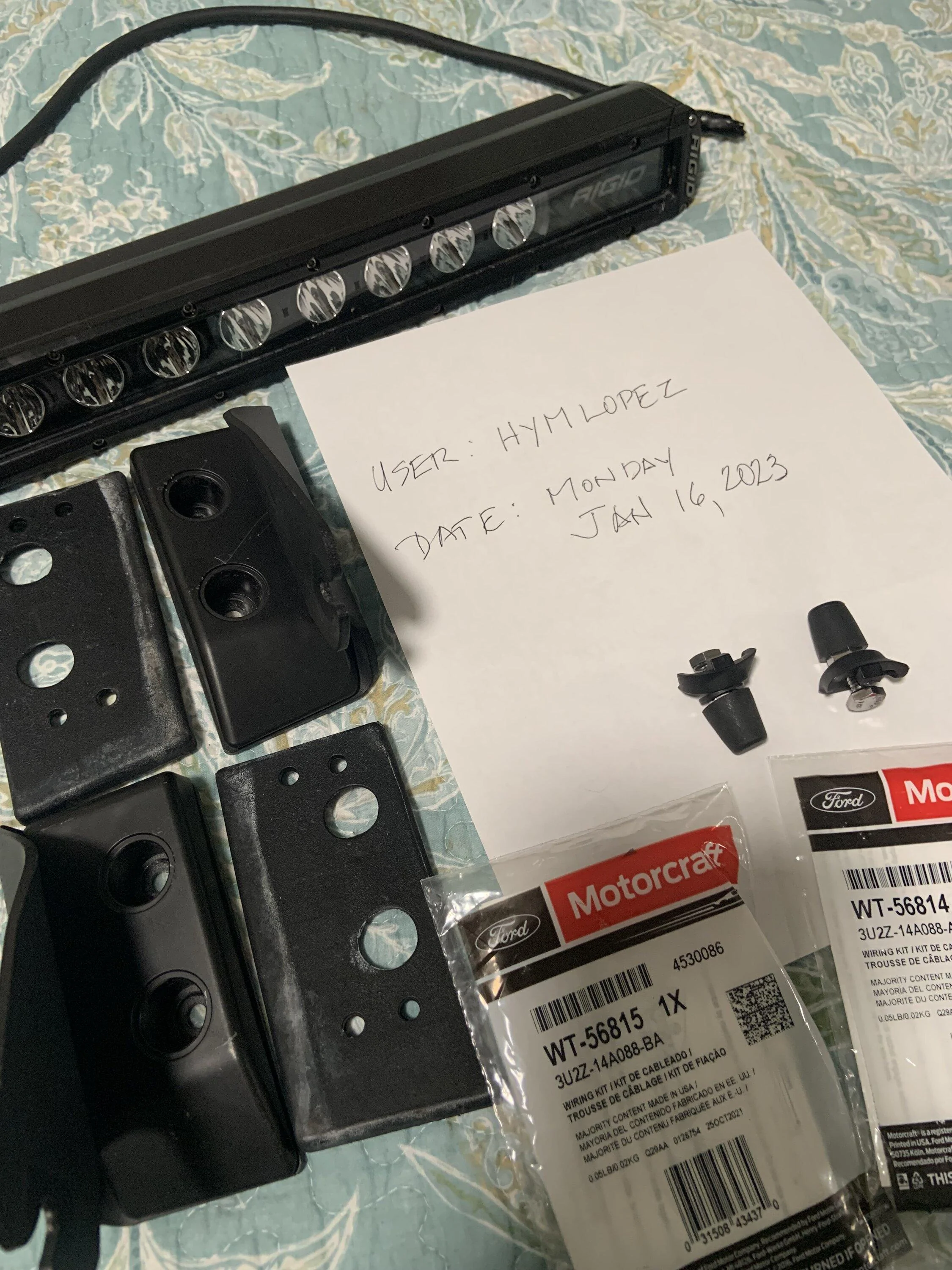 California - F/S Roof Mounted Off-Road Light Part M-15200K-BRL ...