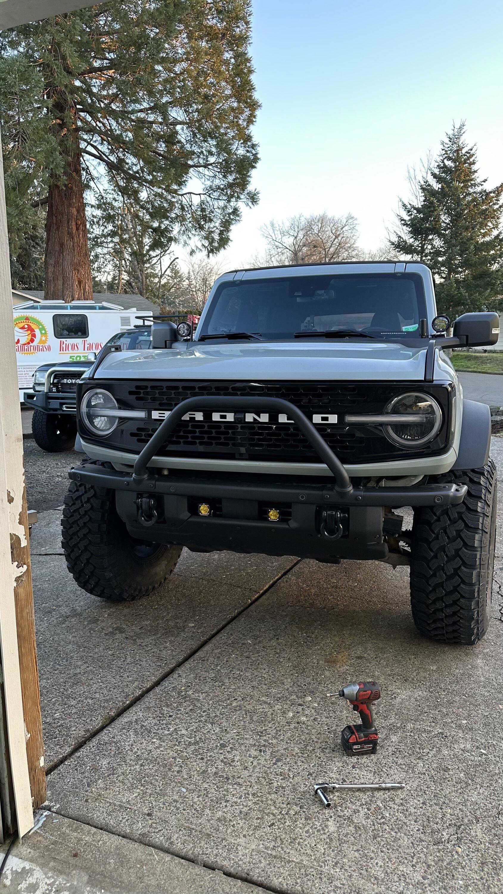 Adding a front leveling kit to the rear? | Bronco6G - 2021+ Ford Bronco ...