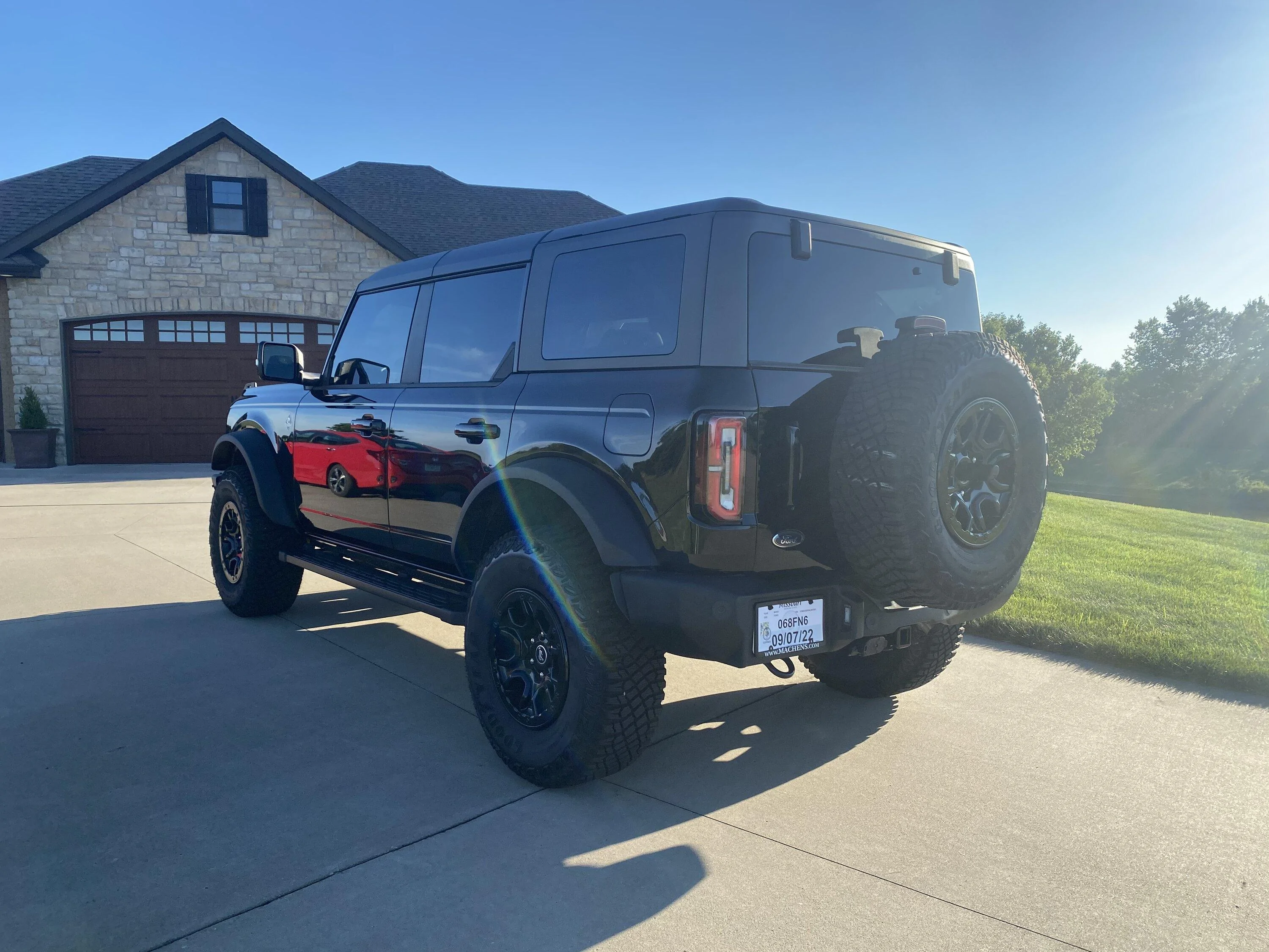 2.7 Bronco with Borla S Type dual aftermarket exhaust, Ford Performance ...