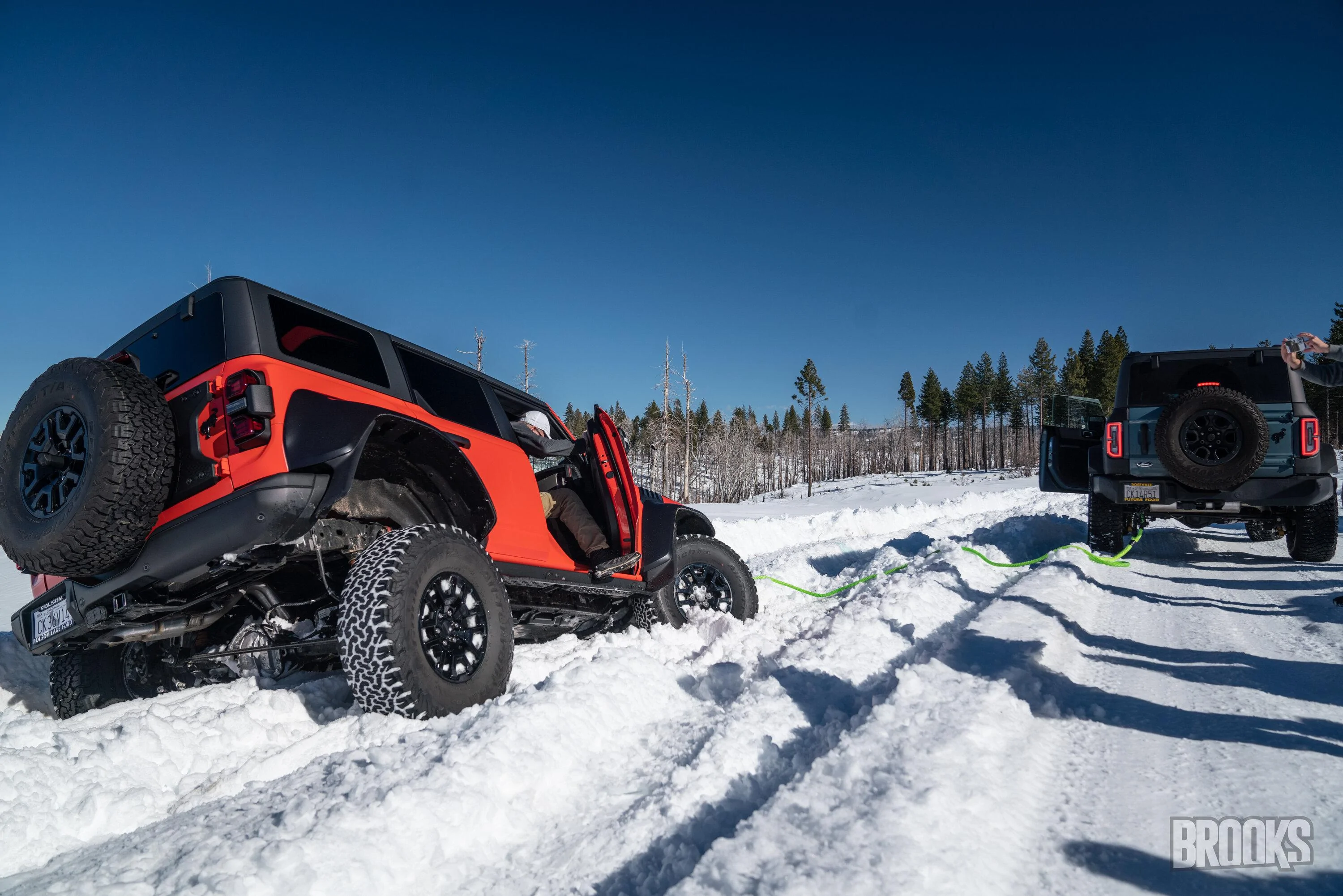 20+ Broncos hit the mountain to find some snow... lessons were learned ...