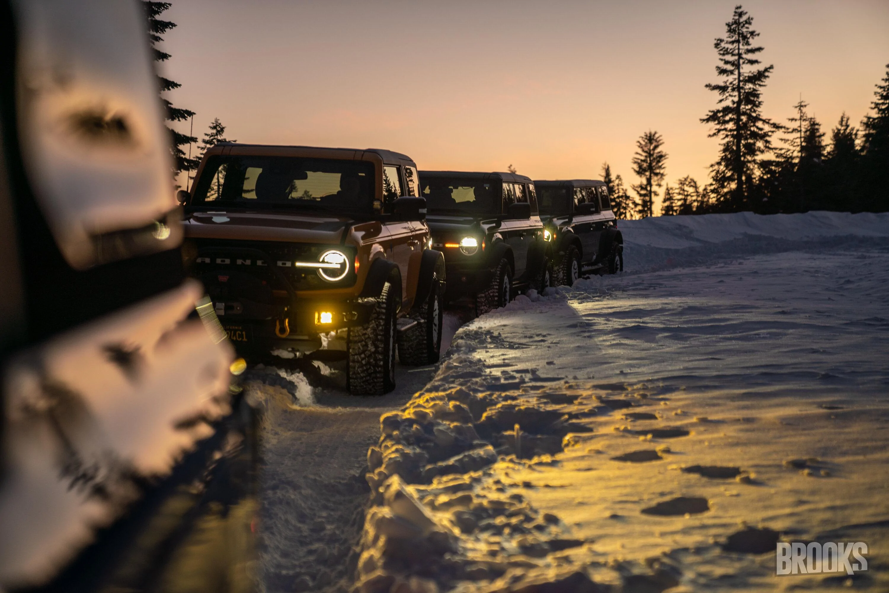 20+ Broncos hit the mountain to find some snow... lessons were learned ...